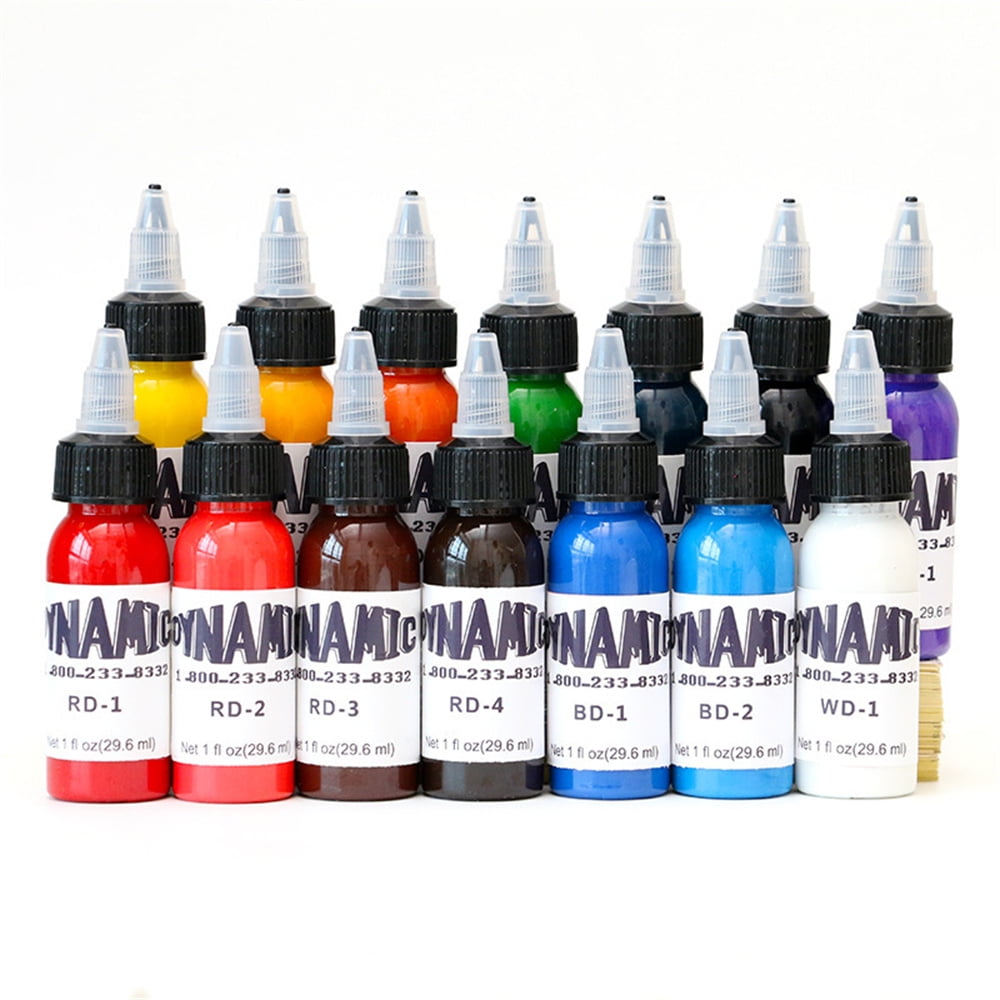 ELES 30ml Brand Professional Tattoo Ink Pigments For Body Safe Rave ...