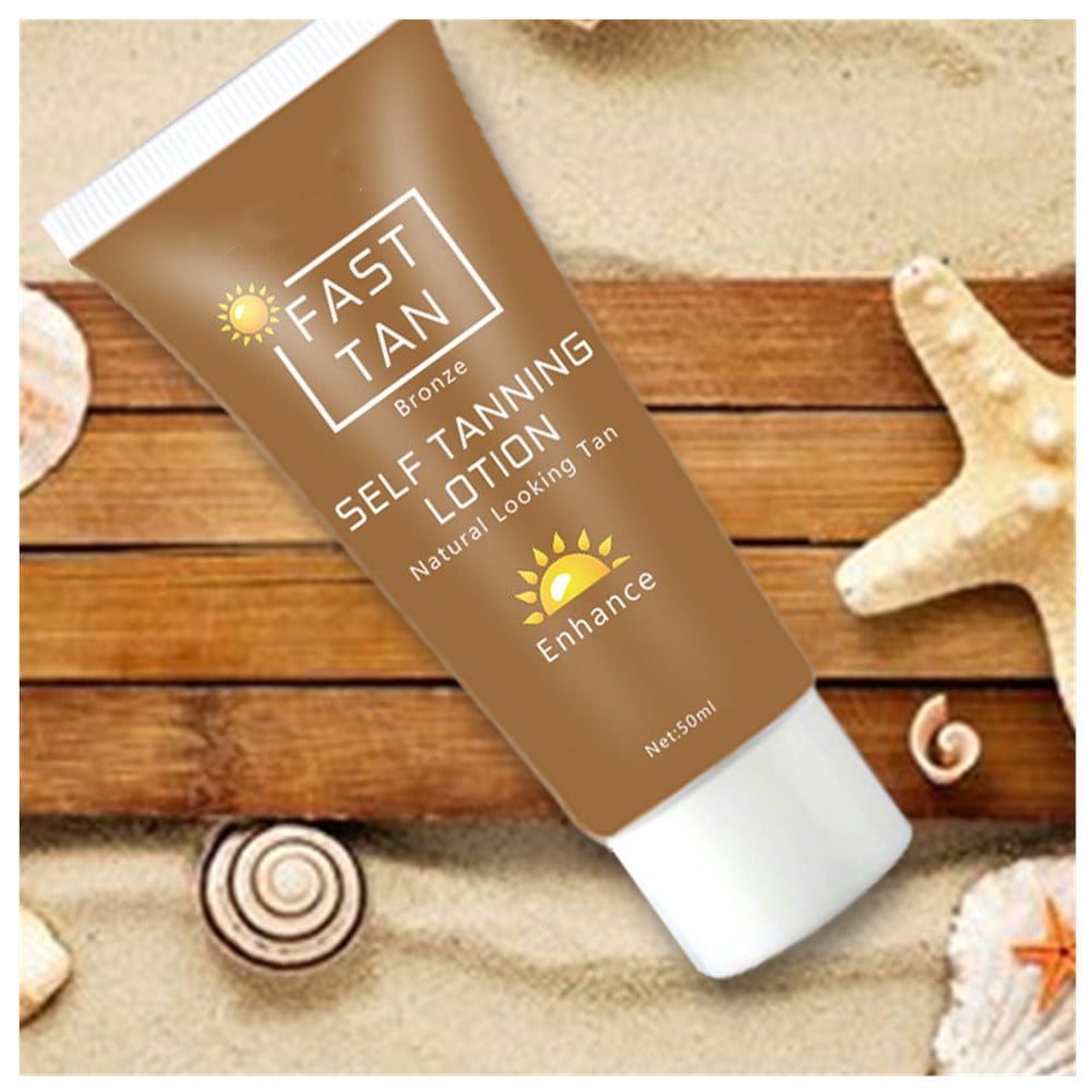 ELES 50ml Body Self-tanning Lotion To Create Natural Tan Bronzed Skin Healthy Radiation ...