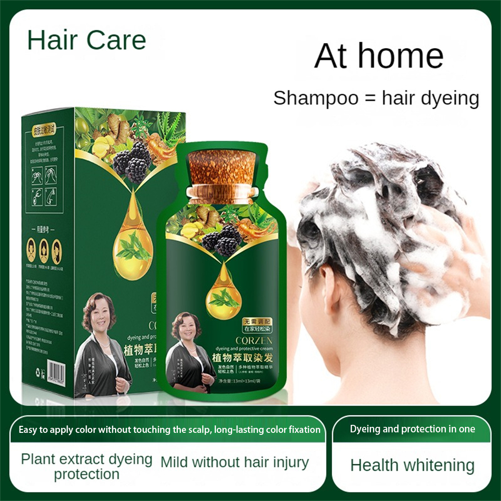 ELES Cqrzen Bubble Plant Hair Dye, Cqrzen Bubble Plant Hair Dye Shampoo ...