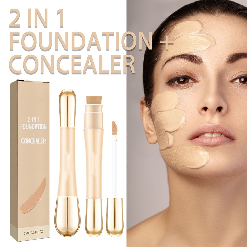 ELES Double-ended Concealer, Long-lasting, Moisturizing, Naturally ...