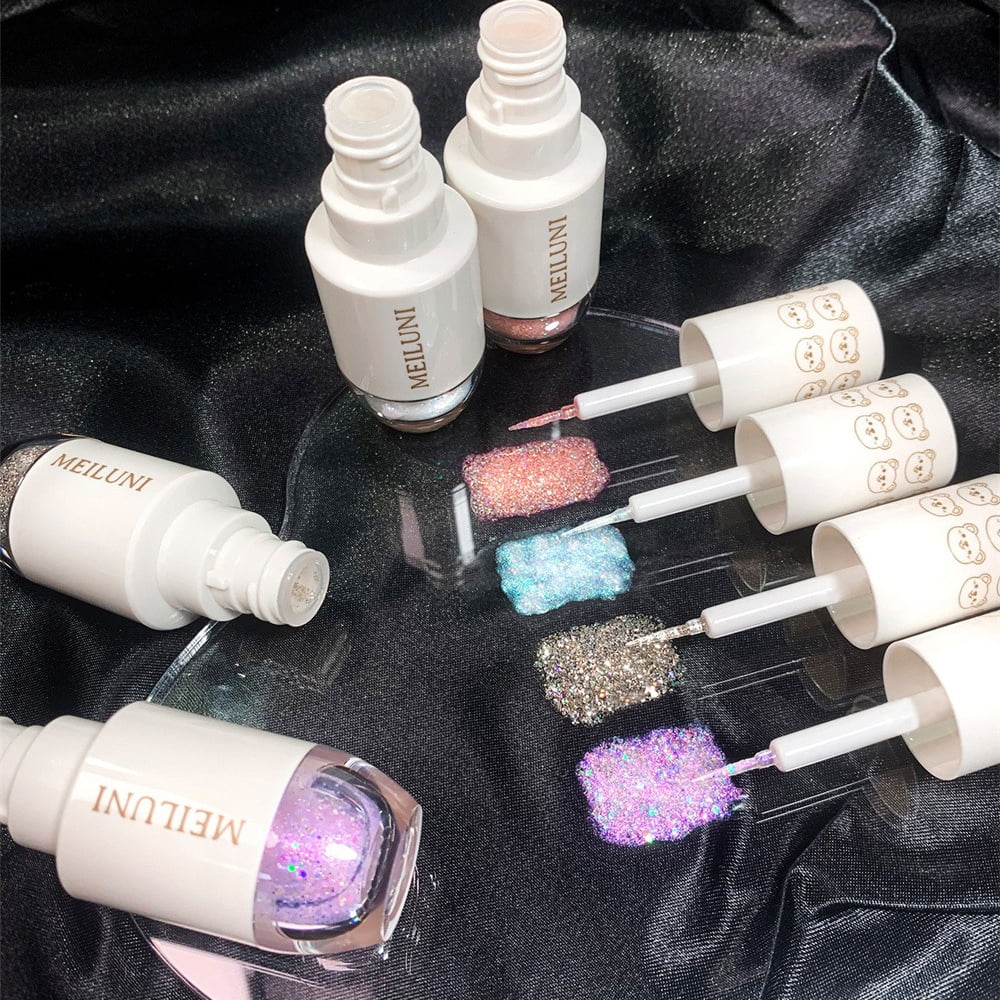 ELES Shining Stardust Liquid Eyeshadow Pearlescent Brightening Cool ...