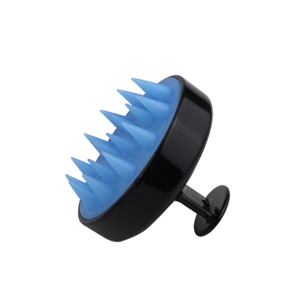 ELES Silicone Shampoo Brush Head Scalp Massage Comb Hair Washing Comb ...