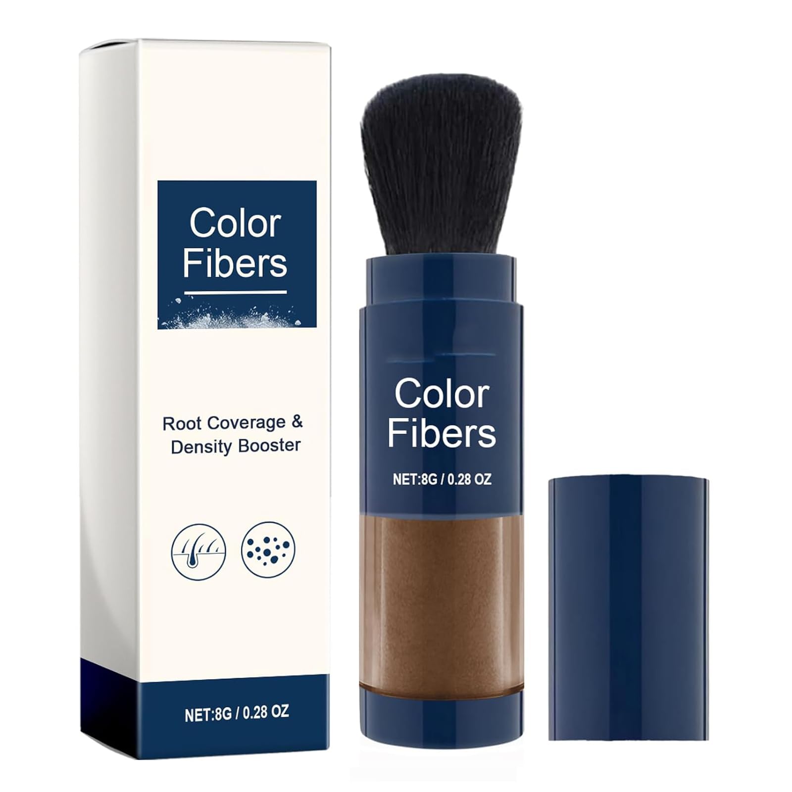 ELES Supersize Color Fibers with Refill Set, Colored Hair Thickener ...