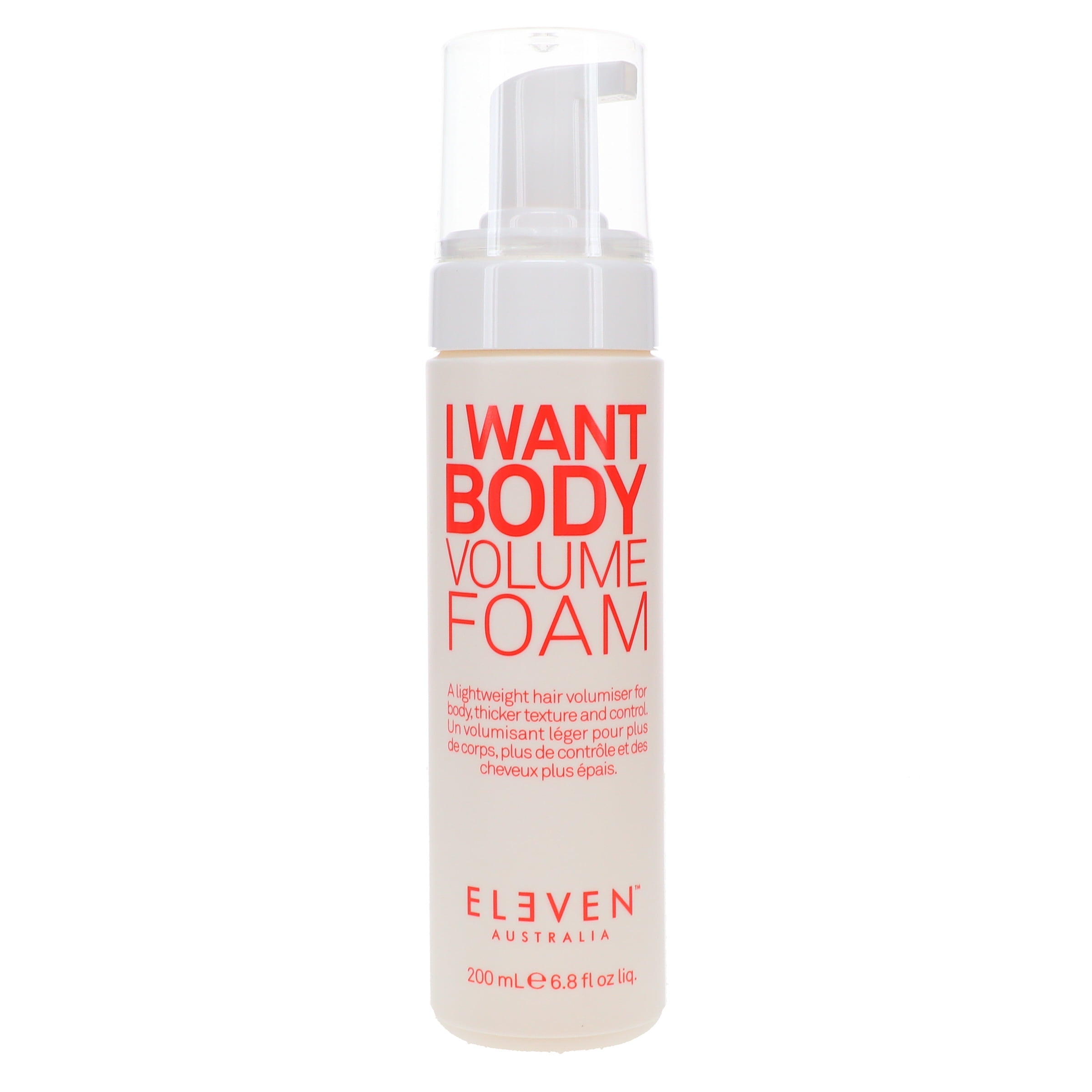 ELEVEN Australia I Want Body Volume Foam 6.8 oz for All Hair Types ...