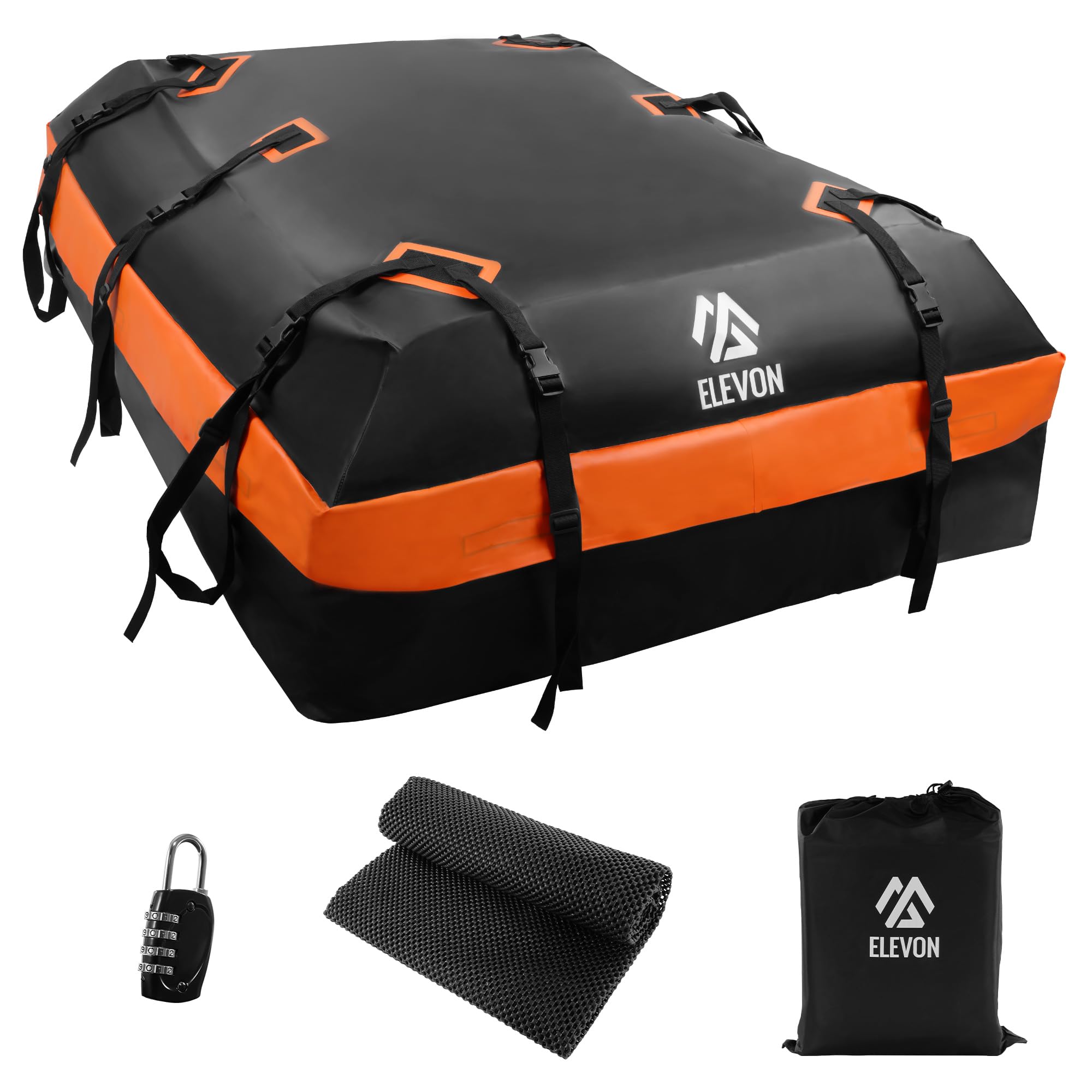 JEGS 90093 Rooftop Cargo Carrier 18 Cubic ft 110 lb Carrying Capacity ...