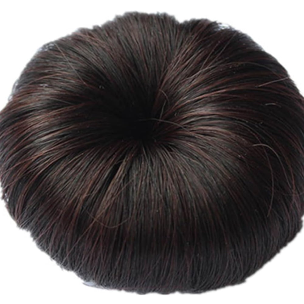 ELEWELT The Ball Head Wig Circle Female Fluffy Three-Dimensional Bud ...