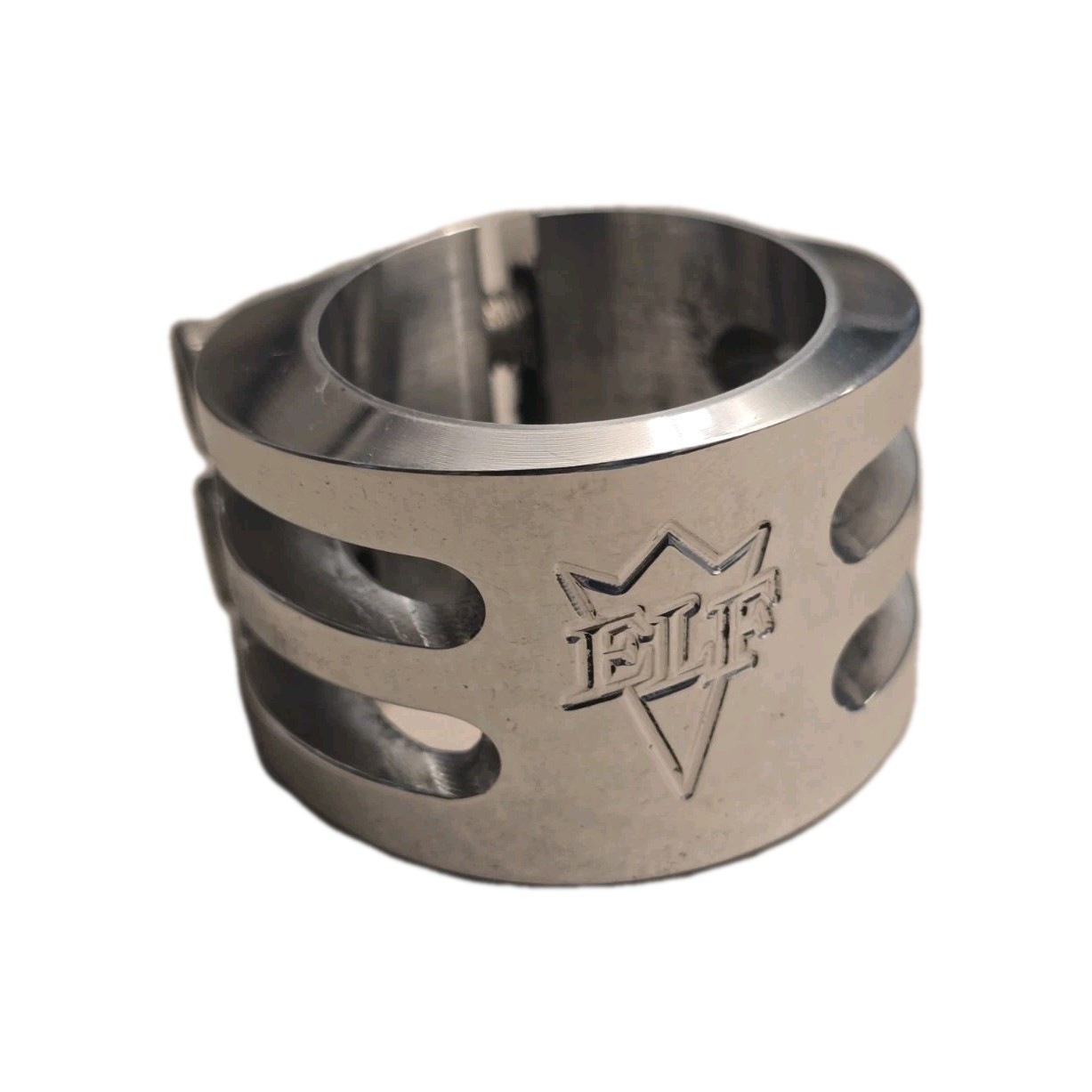 ELF BMX Satellite Seatpost Clamp - Polished 25.4mm Made In USA ...