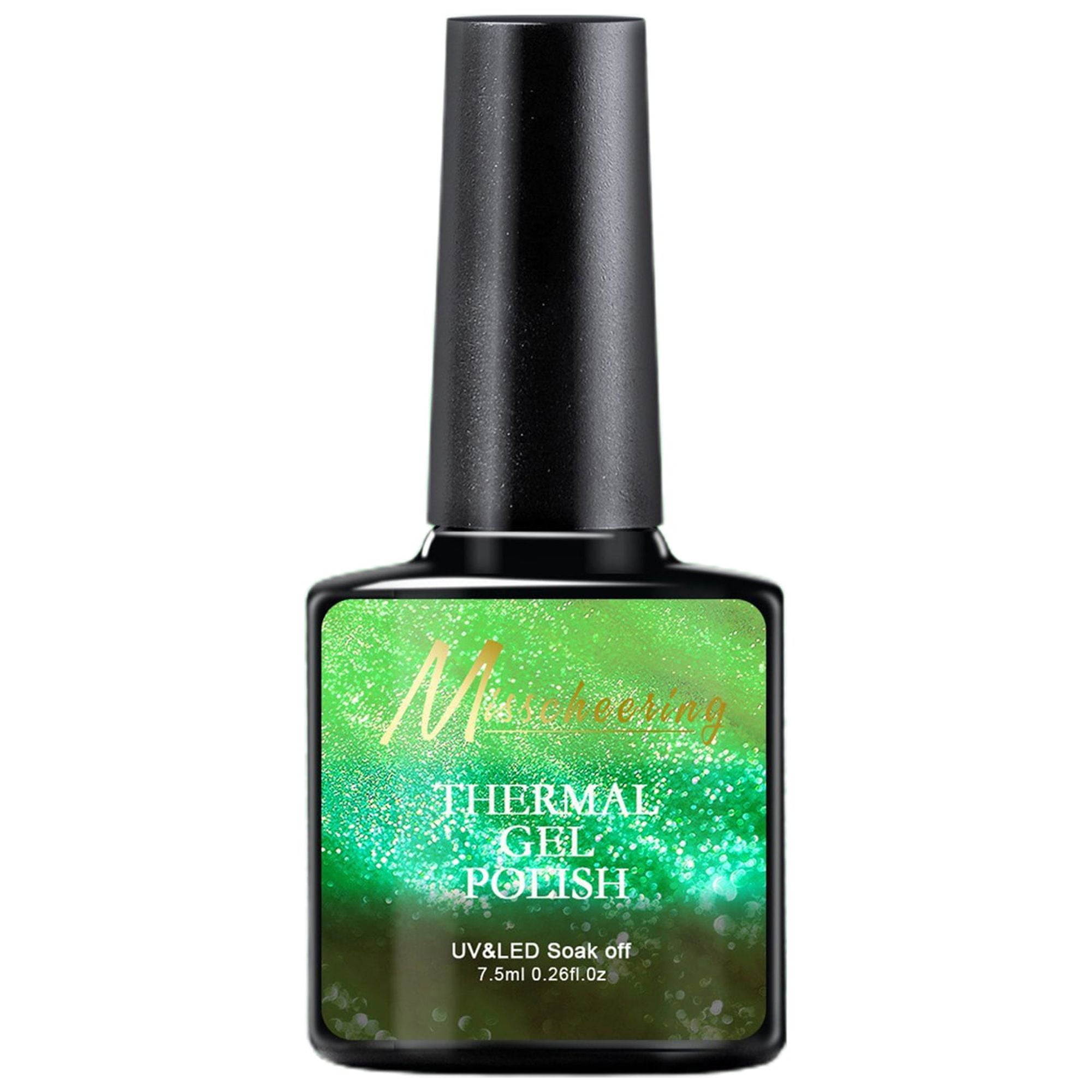 ELF Color Changing Gel Nail Polish Temperature Change Gel Polish Sparkly Shiny Glitter Nails Gel ...