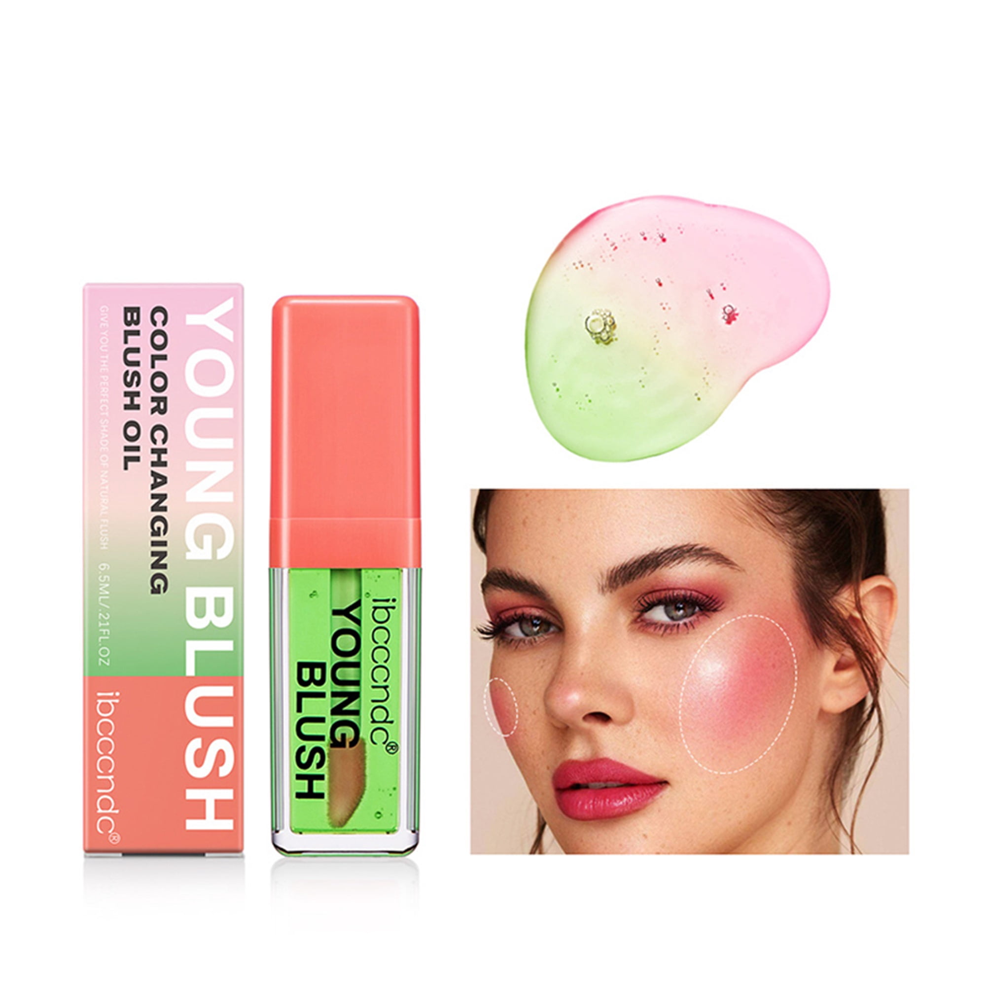 ELF Color Changing Liquid Blusher Moisturizing Waterproof Long Lasting ...