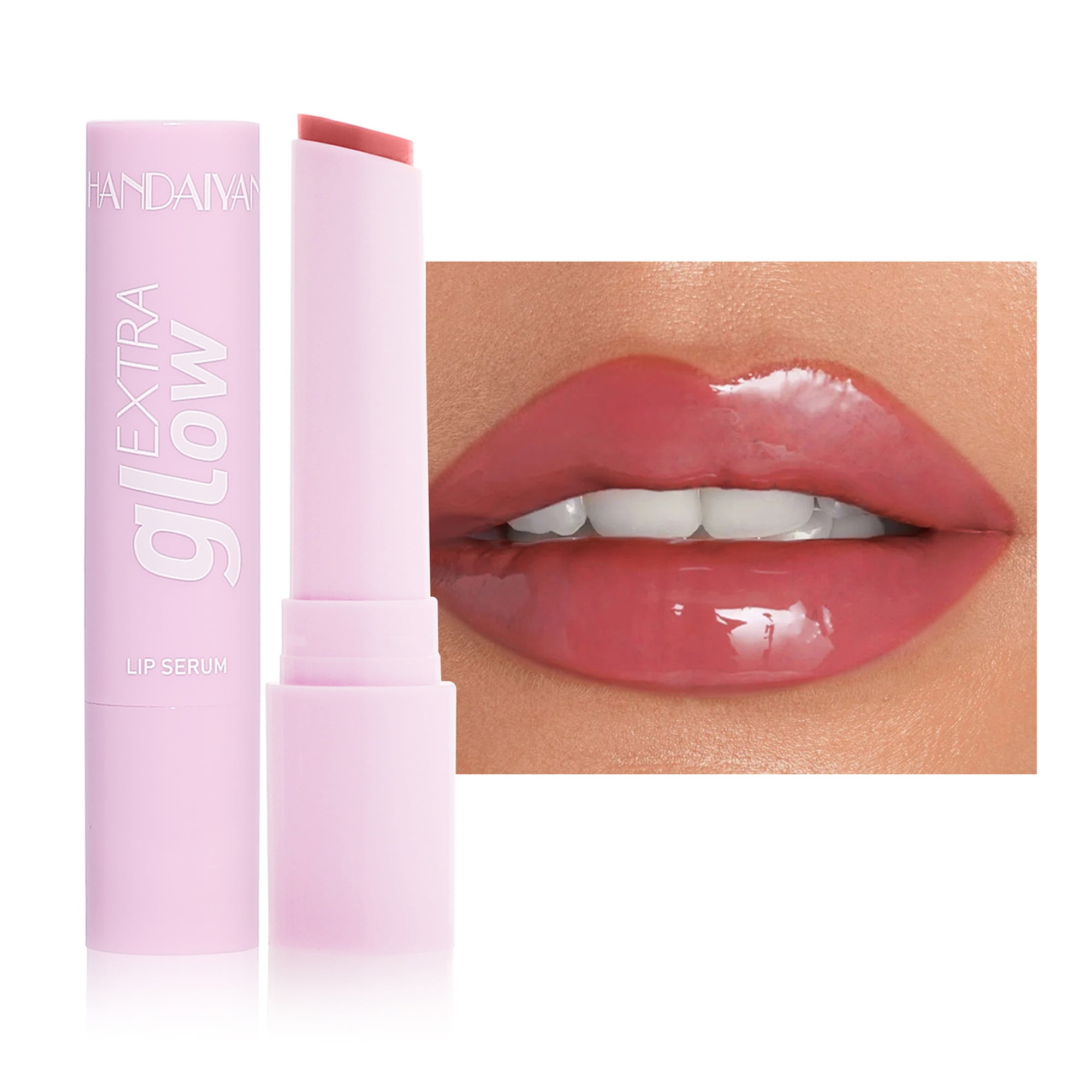 Hydrating Tinted Lip Balm, Glossy Lip Balm Plumper, Long Lasting ...
