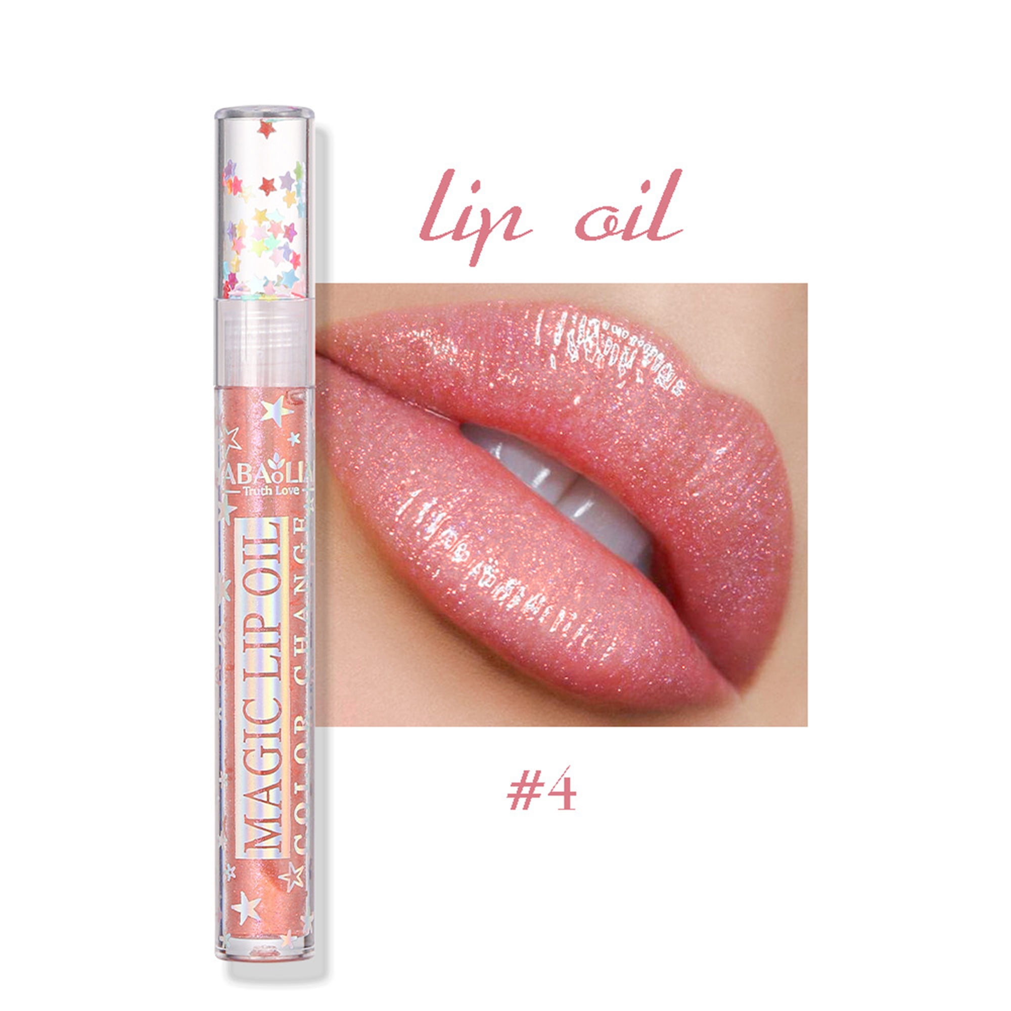 ELF Slightly Glitter Lip Gloss, Shimmer Lip Gloss, High Pigment Long ...