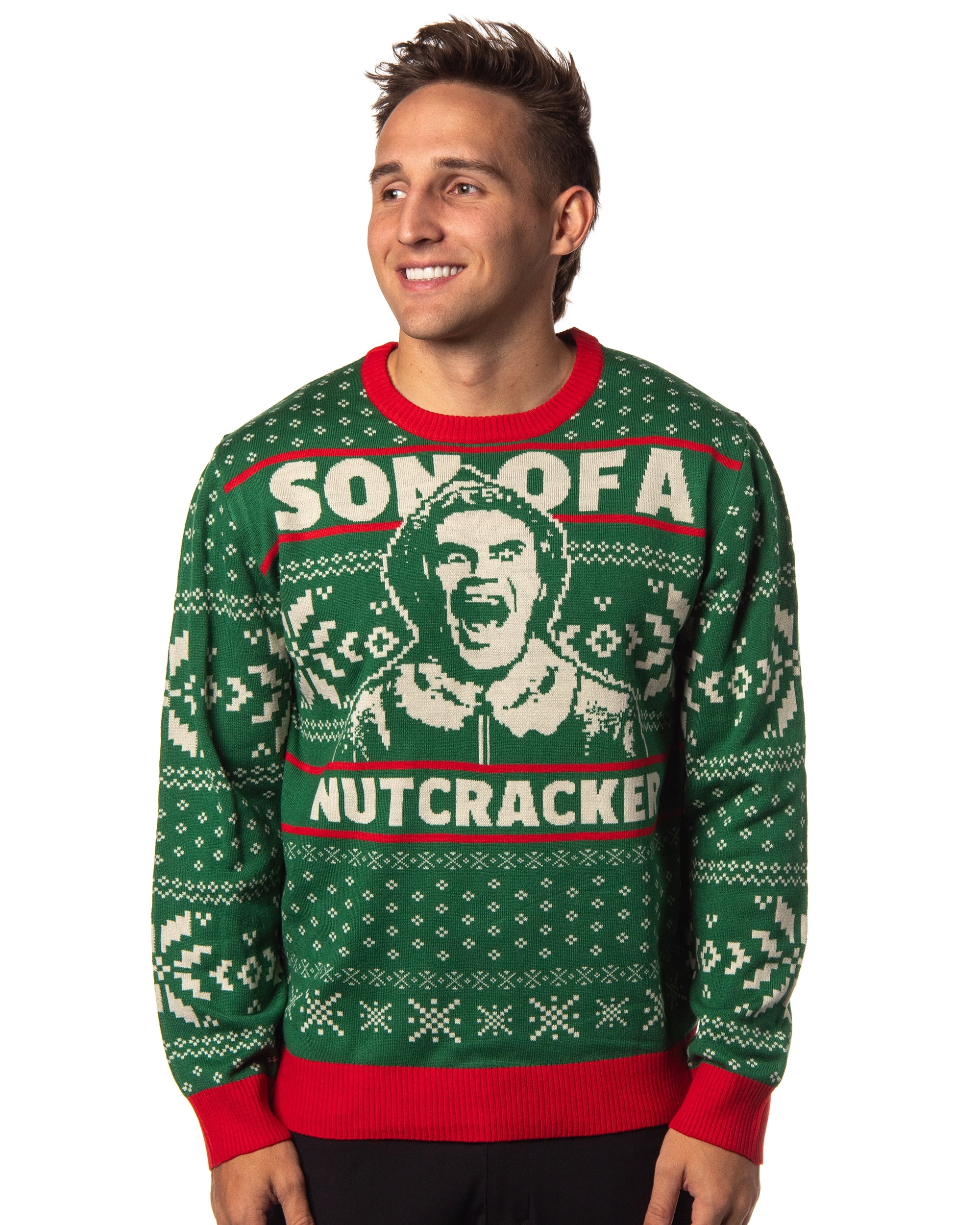 Free Shipping! ELF The Movie Men's Buddy Son of a Nutcracker Ugly ...