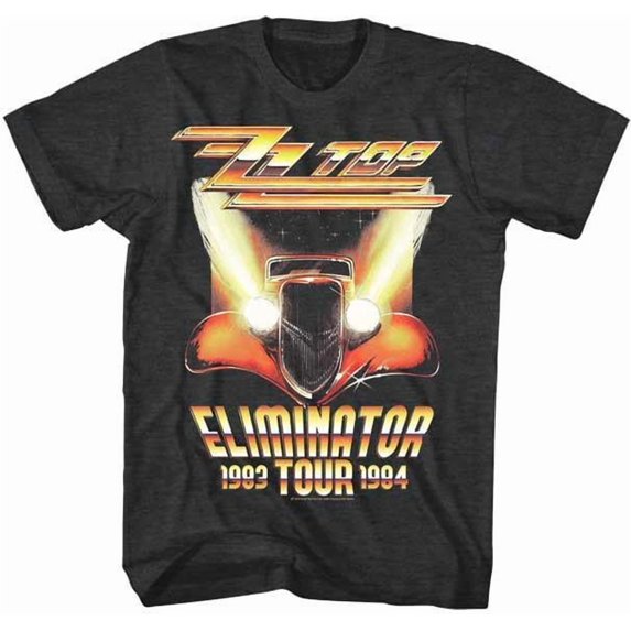 ELIMINATOR 83 - 84 TOUR ZZ Top Classic Rock Band Licensed Concert New T ...