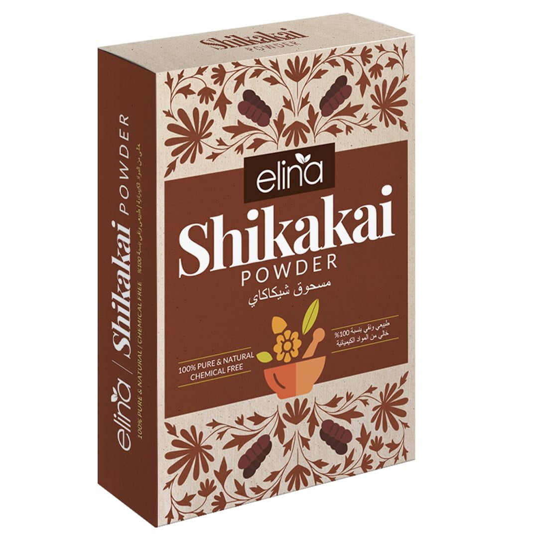 ELINA Pure Natural 100 Organic ShikakaiAcacia Concinna Powder For Hair ...