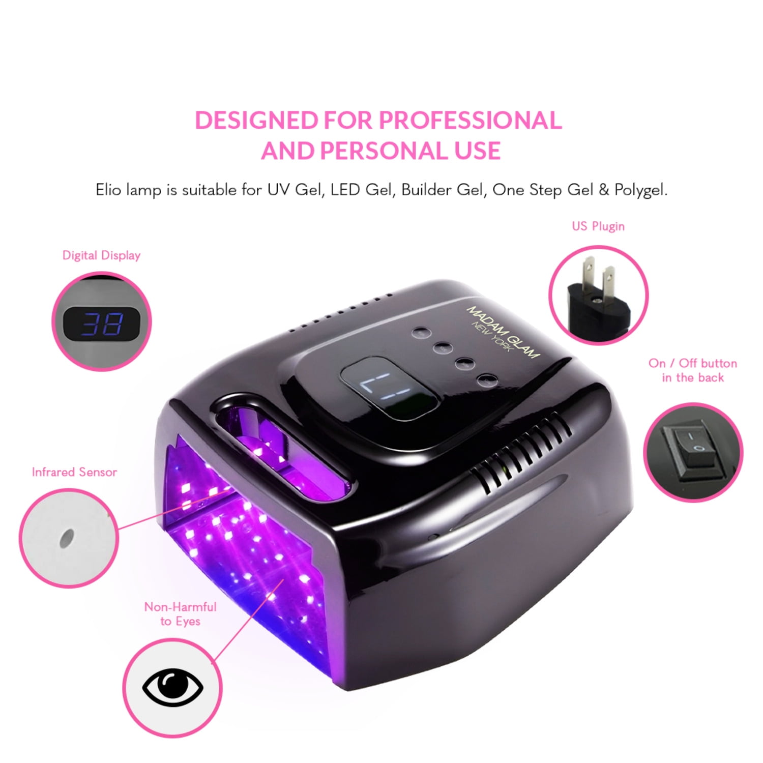 ELIO 2.0 Pro Lamp - US Plug - Walmart.com