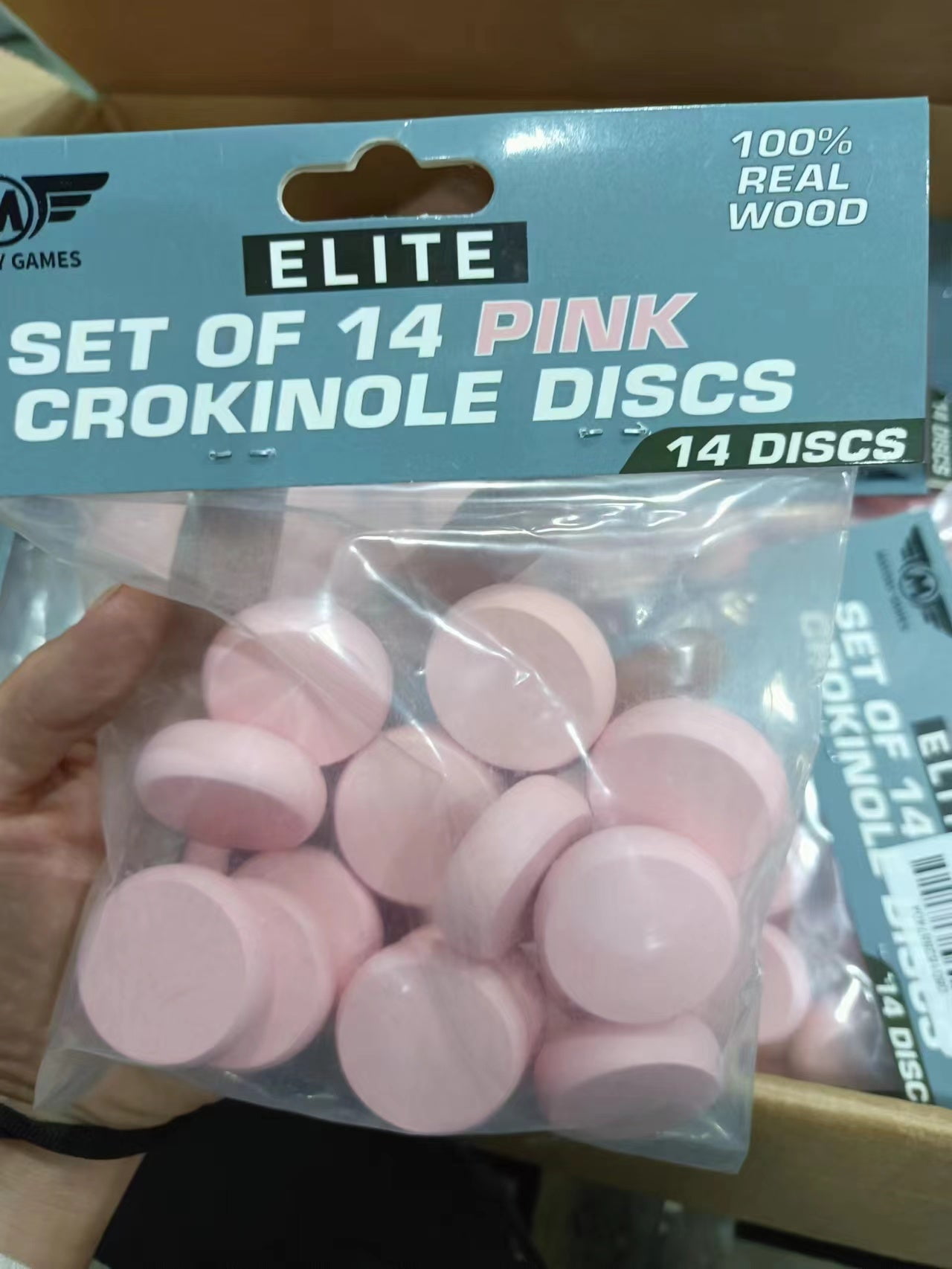 ELITE 14 Count Crokinole Discs (Choose from 10 colors) + Scoring Peg ...