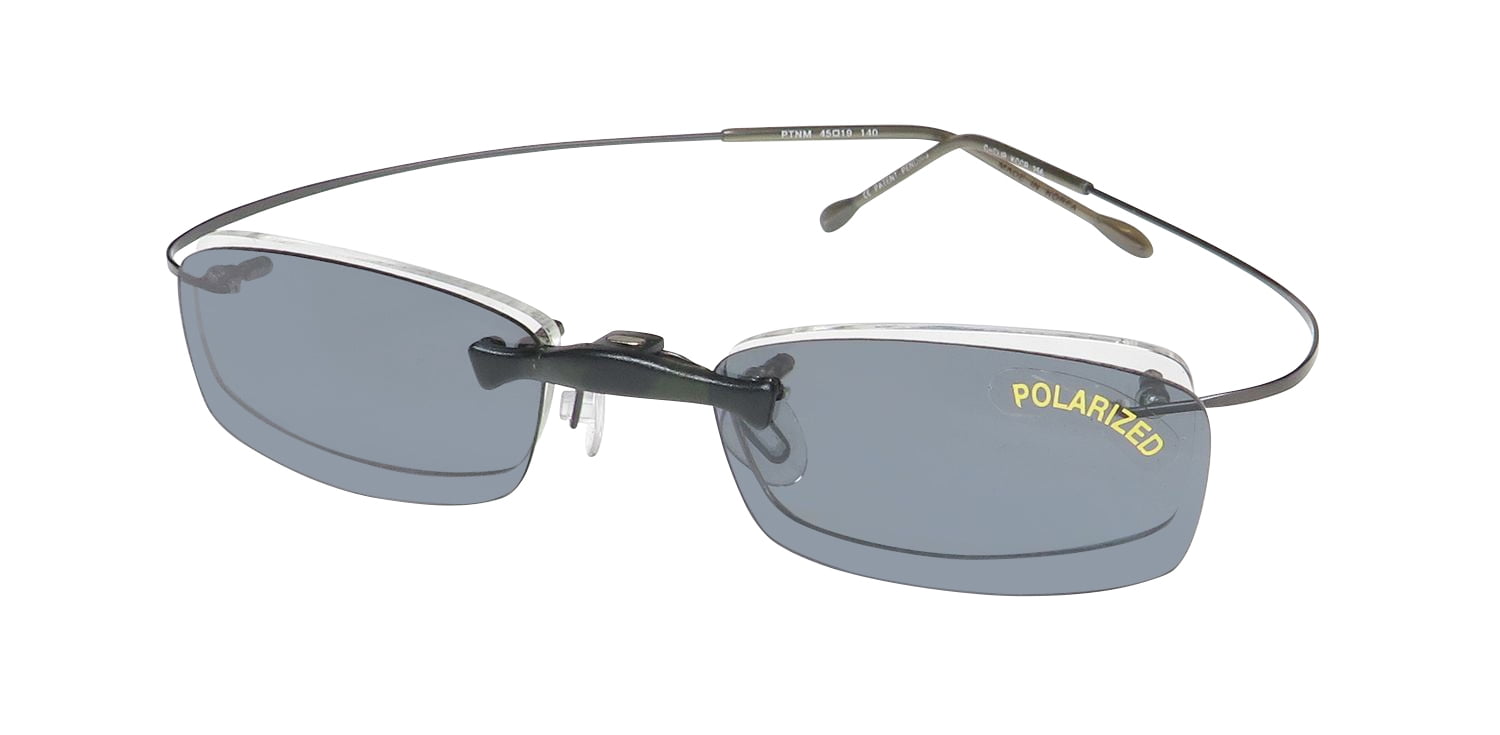 ELITE EYEWEAR 256 EYEGLASS FRAME/GLASSES RIMLESS LENSES WITH SUNGLASS ...