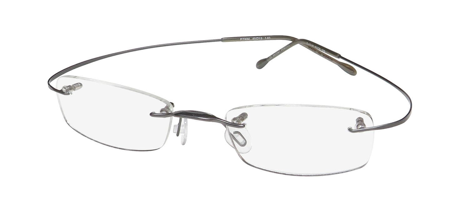 ELITE EYEWEAR 256 EYEGLASS FRAME/GLASSES RIMLESS LENSES WITH SUNGLASS ...