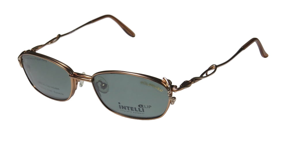 ELITE EYEWEAR 721 ELEGANT RHINESTONES SUNGLASS CLIPON EYEGLASS FRAME ...