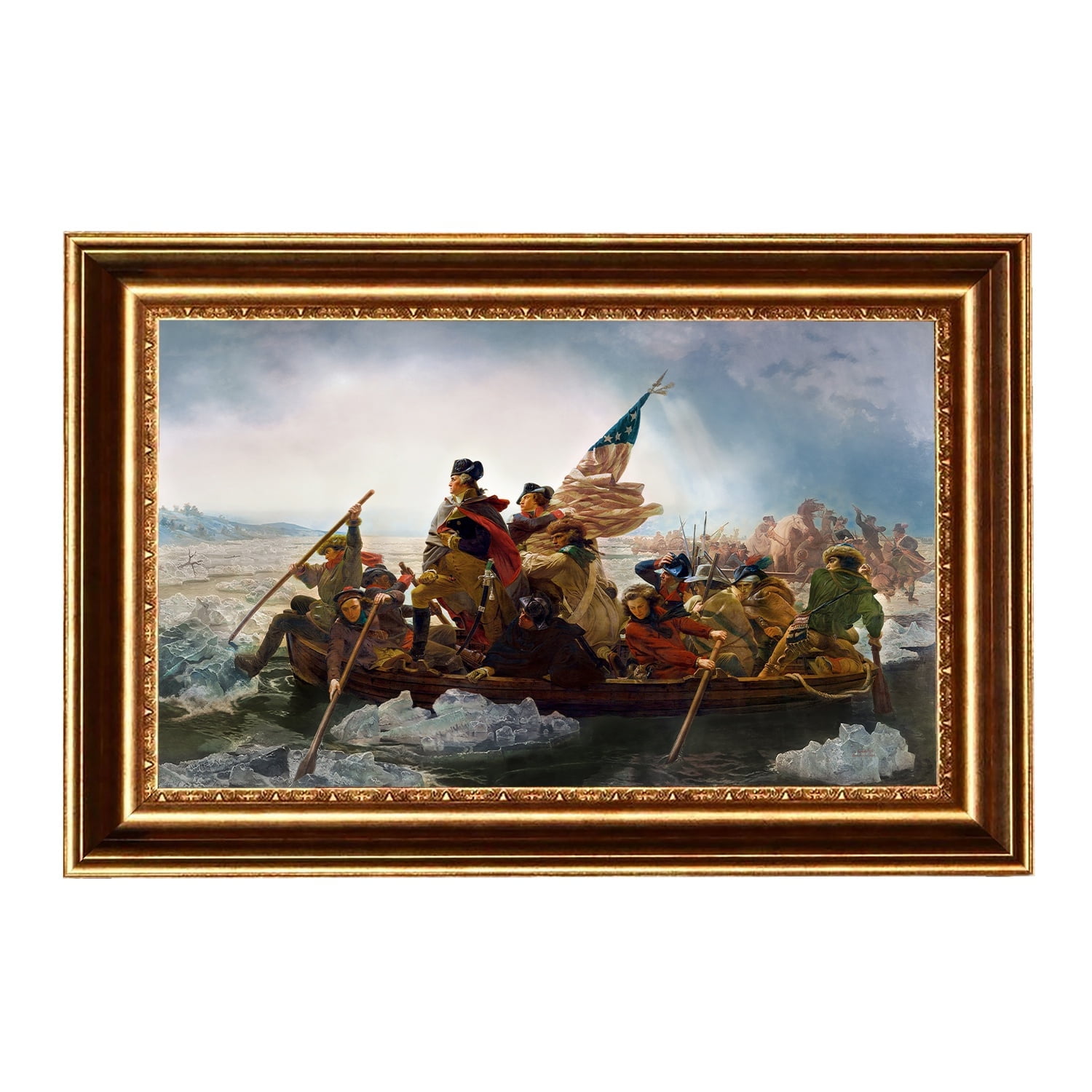 ELITEART- Washington Crossing the Delaware By Emanuel Gottlieb Leutze ...