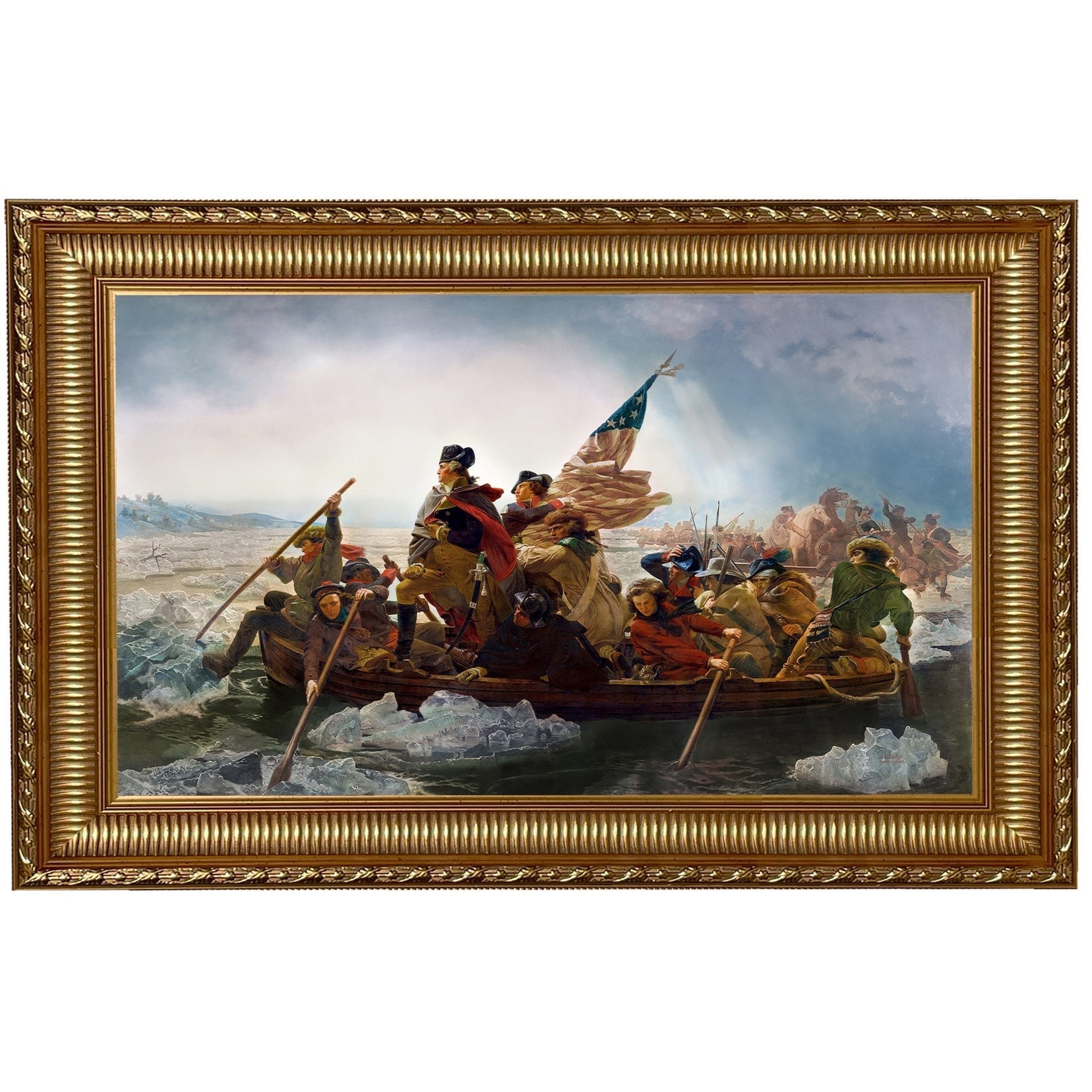 ELITEART- Washington Crossing the Delaware By Emanuel Gottlieb Leutze ...