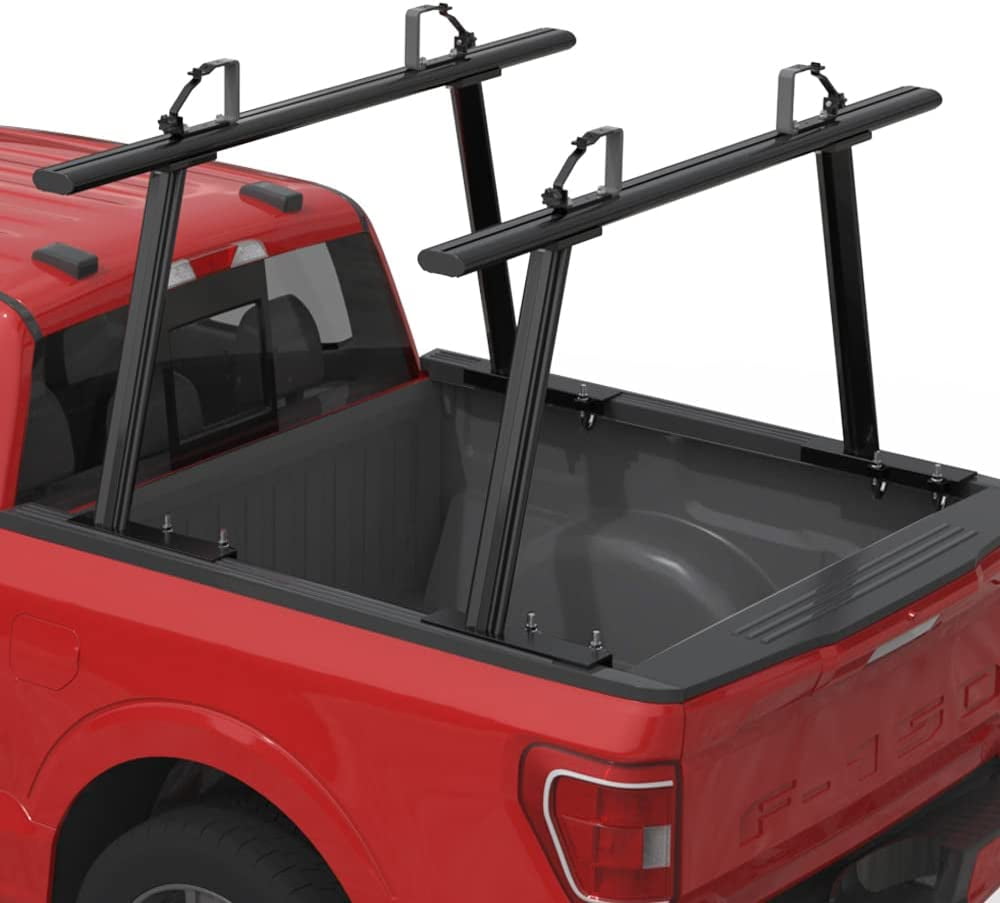 ELITEWILL 2 Extendable Universal Aluminum Pickup Truck Bed Ladder Rack ...