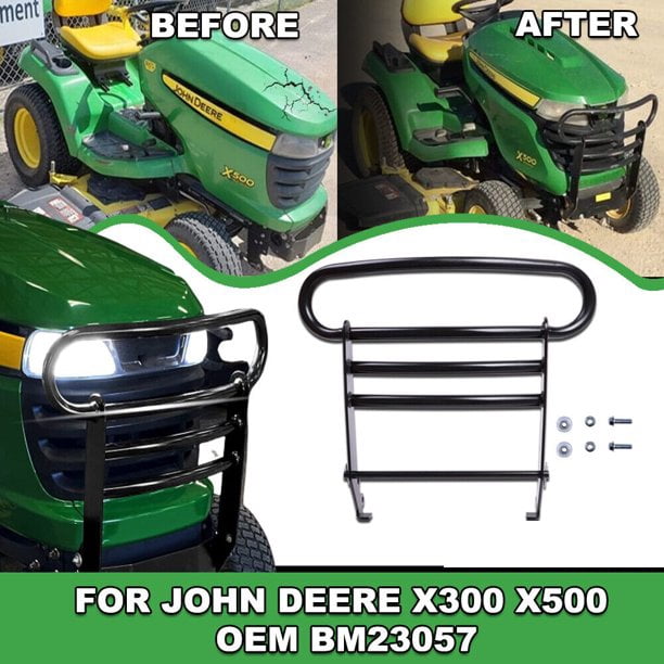 ELITEWILL Brush Guard Bumper For John Deere Lawn Tractors X300 X500 ...