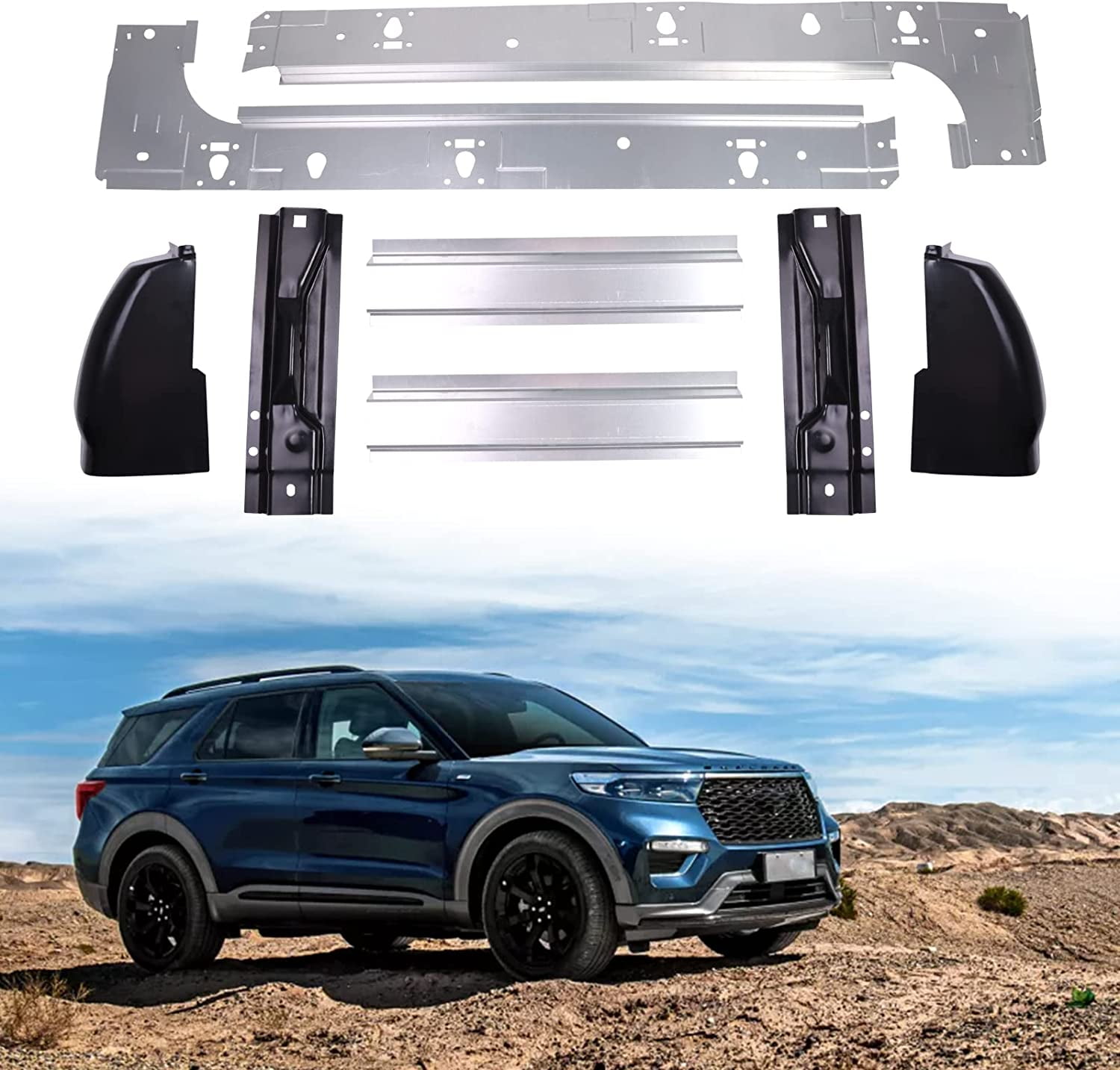 ELITEWILL Extended Cab Inner & outer Rocker Panels & Cab Corners 1999 ...