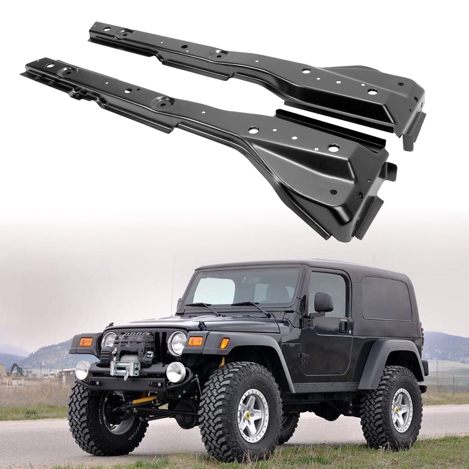 ELITEWILL Floor Supports Fit for 1997-2006 Jeep Wrangler TJ Full Body ...