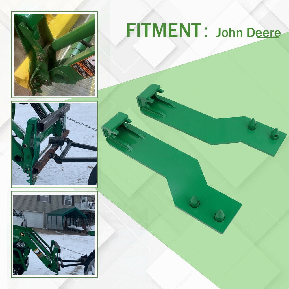 ELITEWILL John Deere Tractor Loader Quick Tach Weld On Mounting ...