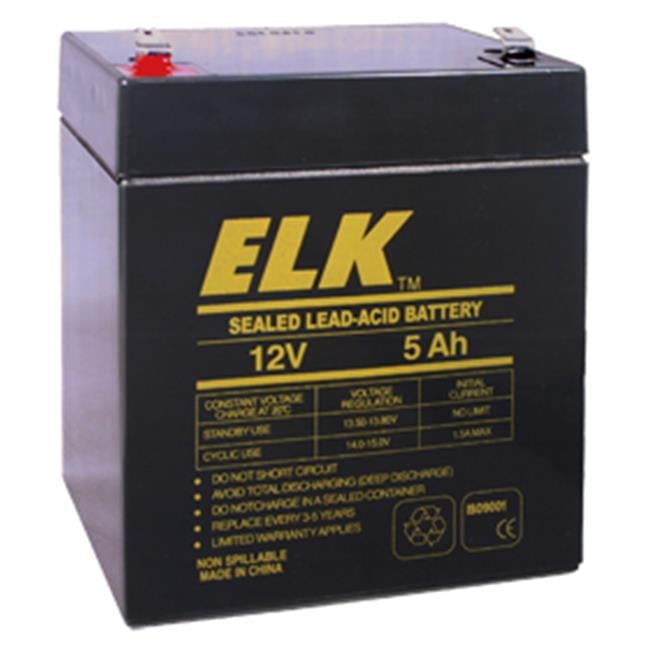 Elk Products ELK1250 12 V 5H Battery - Walmart.com