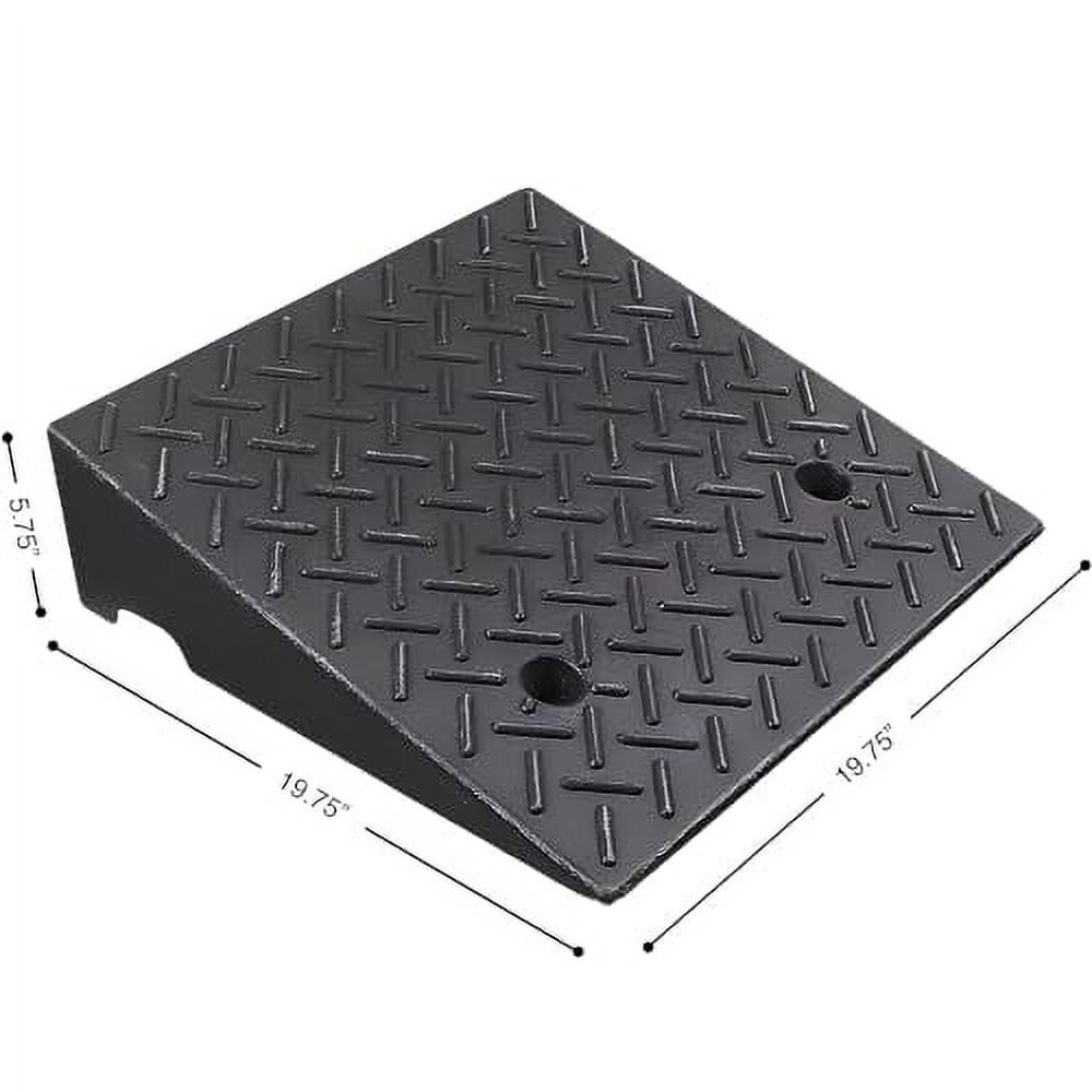 ELK Heavy Duty Rubber Curb Ramp for Driveway - Portable Sidewalk Ramp ...