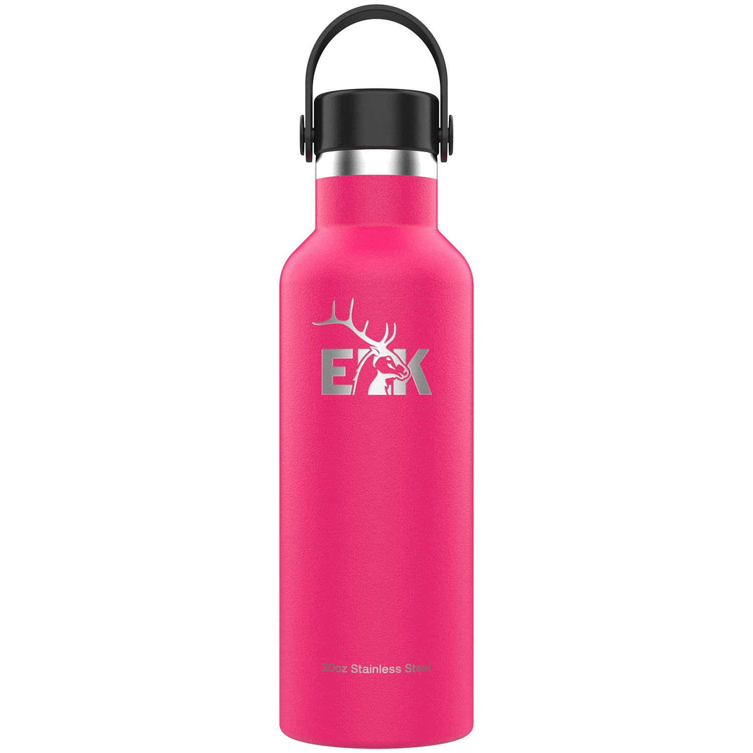 ELK Insulated Water Bottle with Standard Mouth Flex Lid - Double Wall ...