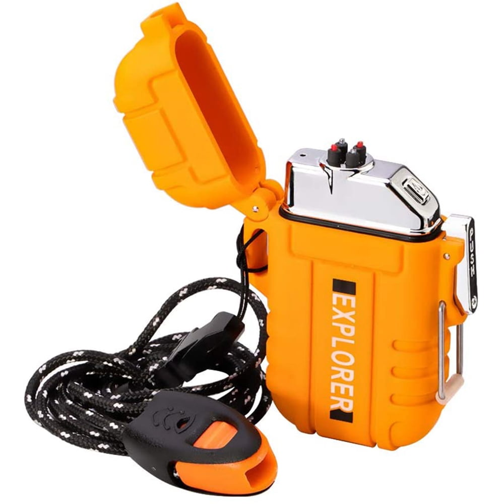 ELK USB Rechargeable Dual Arc Plasma Lighter - Waterproof, Windproof ...