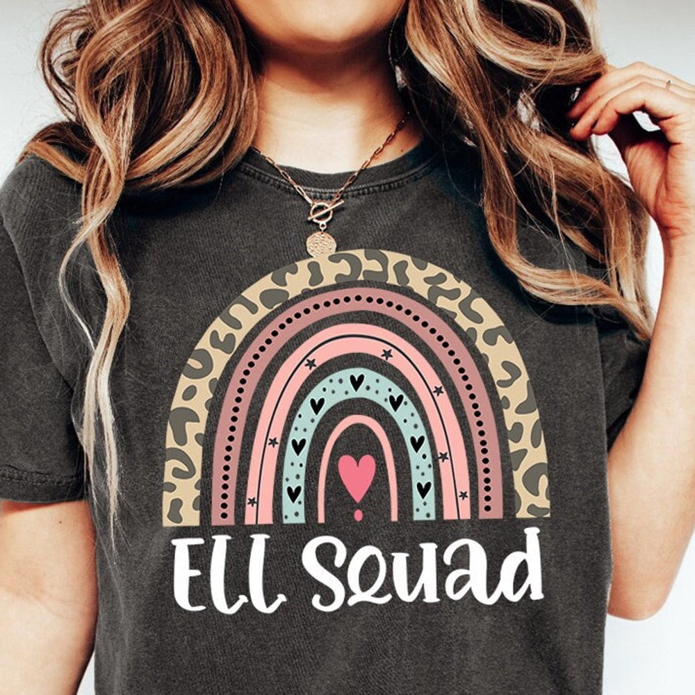 ELL Squad Shirt, ELL Teacher Shirt, English Language Learner Teacher ...