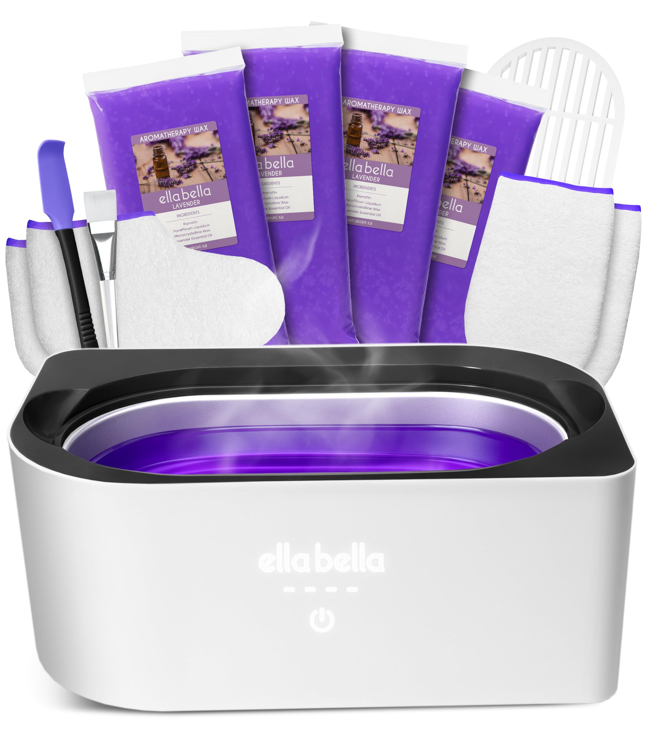 ELLA BELLA® Paraffin Wax Machine for Hand & Feet • Everything in One ...