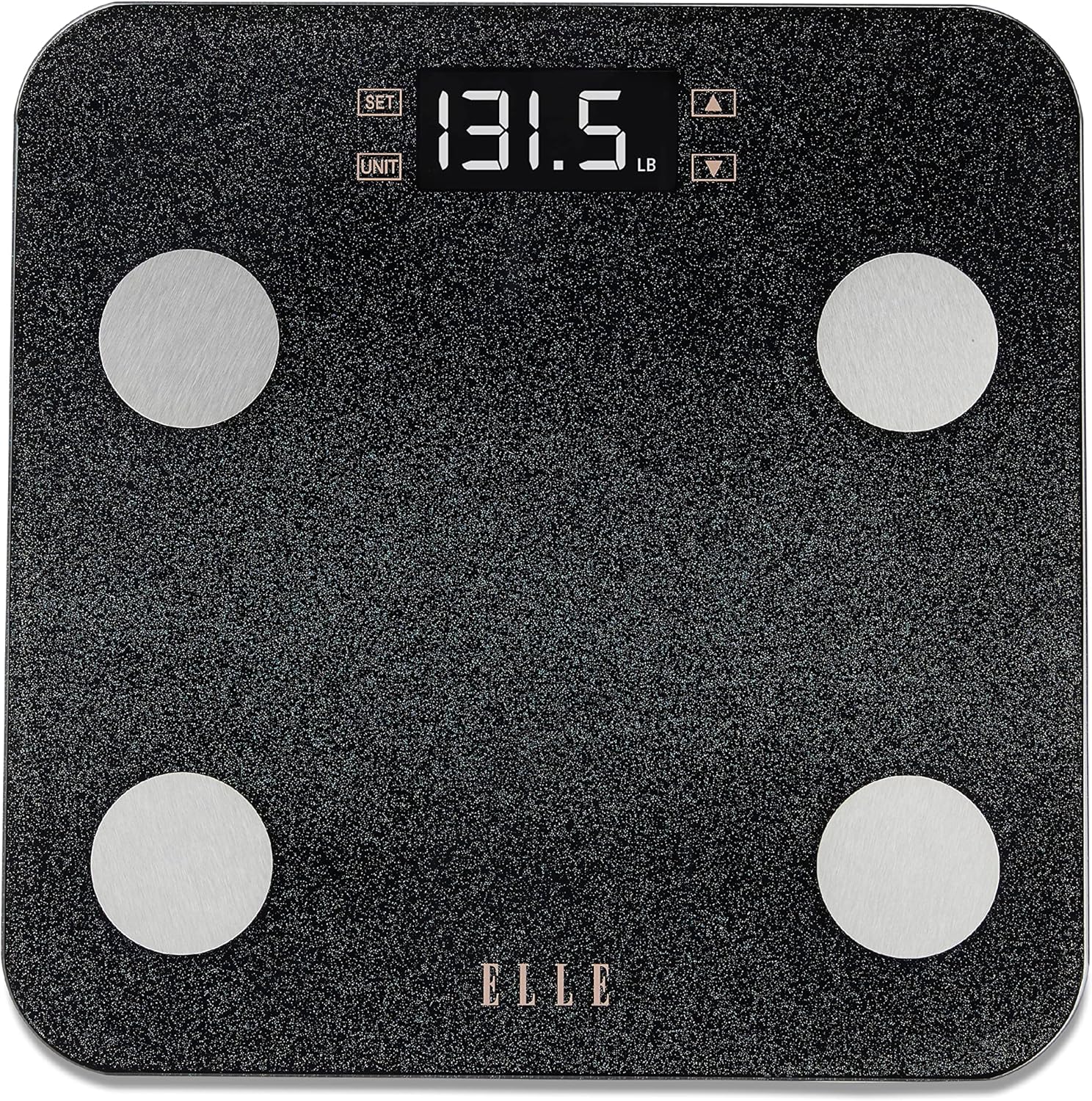 ELLE Body Analysis Scale for Body Weight, Digital Weight Scale for ...