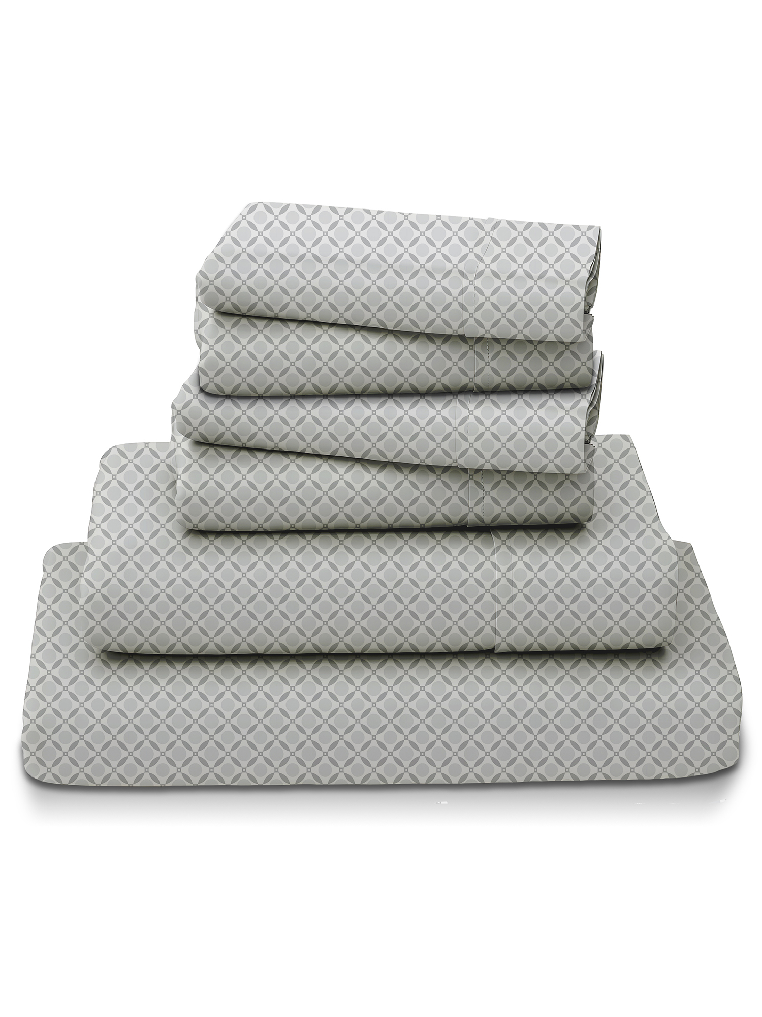 Swift Home Double Brushed Ultra Soft Microfiber 6-Piece Sheet Set Bed ...