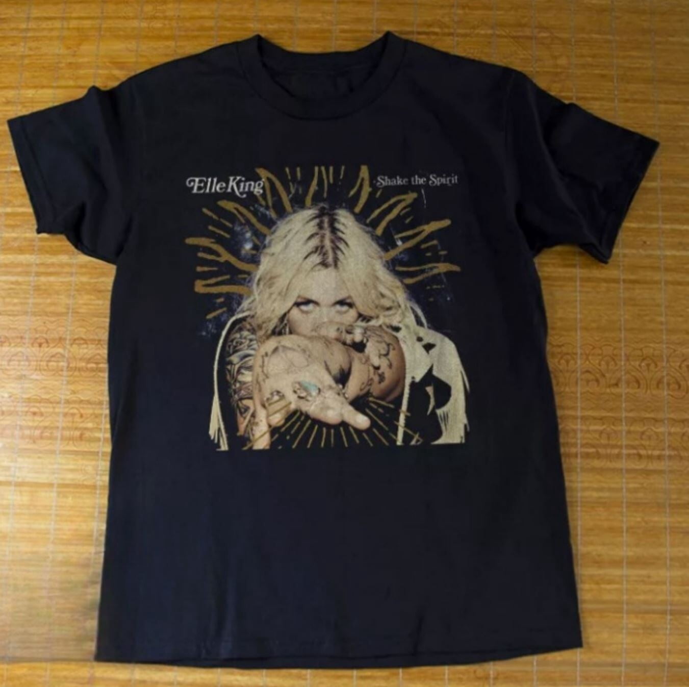 ELLE KING SHIRT Shake The Spirit Black Unisex T-shirt S-5XL - Walmart.com