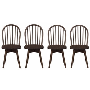 Wooden Swivel Chairs