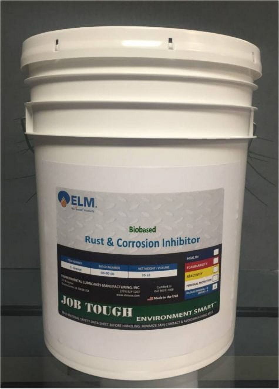 ELM Bio-Based & Biodegradable Rust & Corrosion Inhibitor - 5 Gallon ...