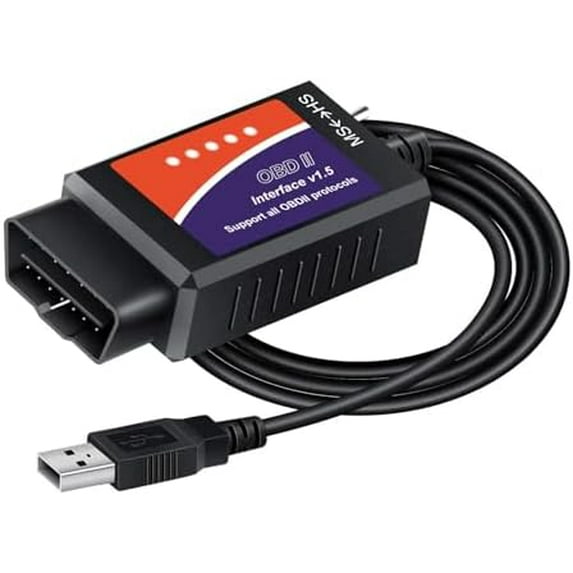 ELM327 USB Adapter OBD2 Scanner for Windows, ELMconfig FoCCCus ...