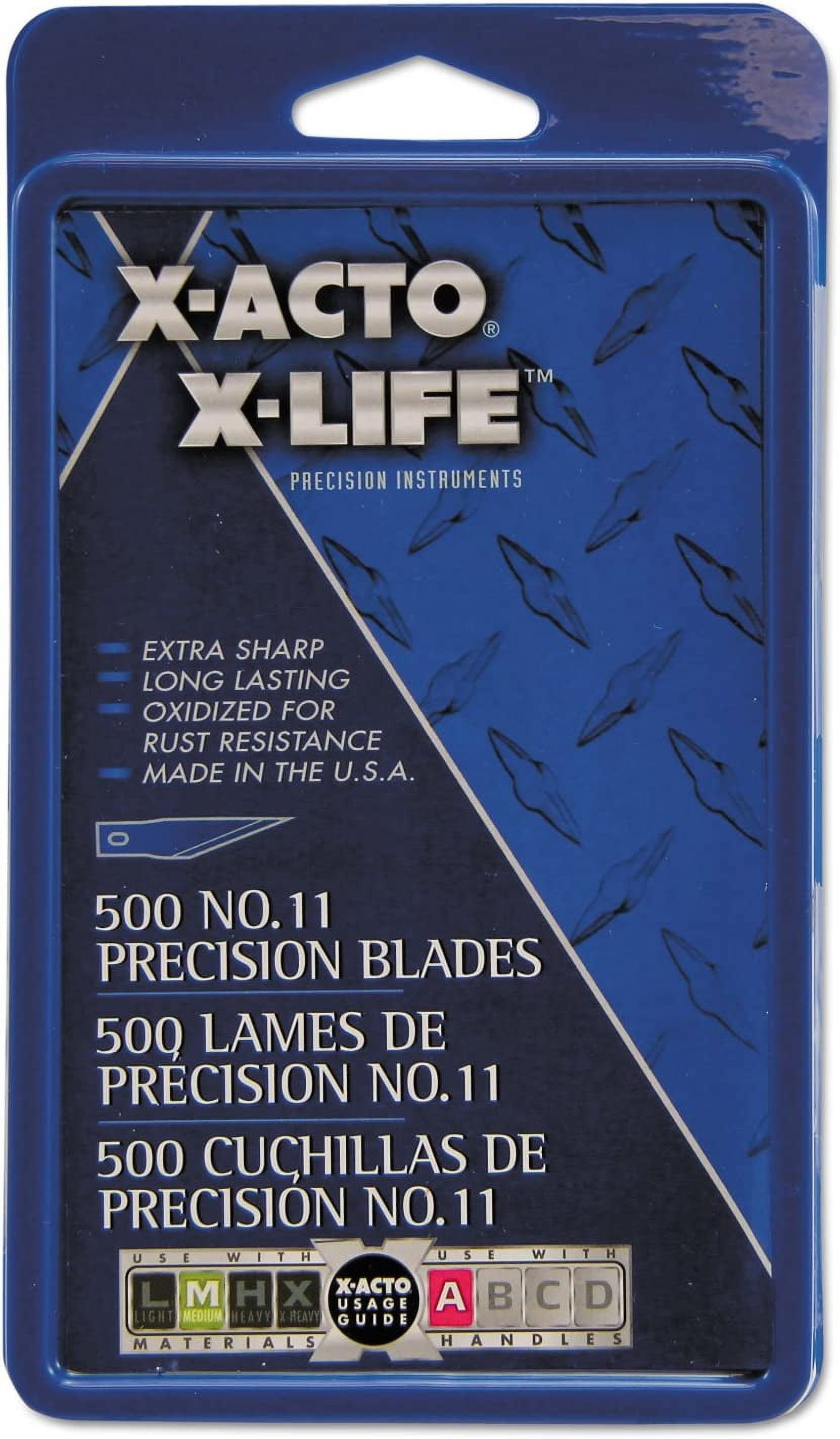 ELMERS X-Acto #11 Blades for X-Acto Knives, Bulk Pack, 500 Blades Per ...