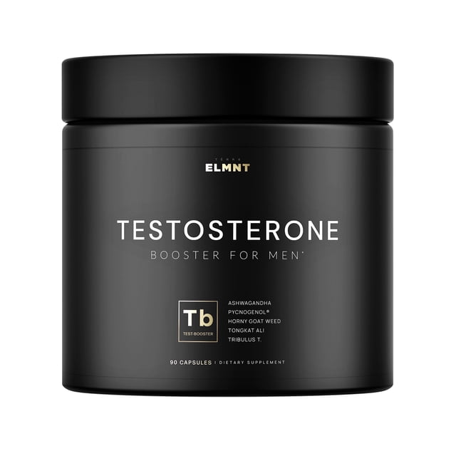 ELMNT 21,800mg Testosterone Booster for Men Male Enhance w. Tongkat Ali ...