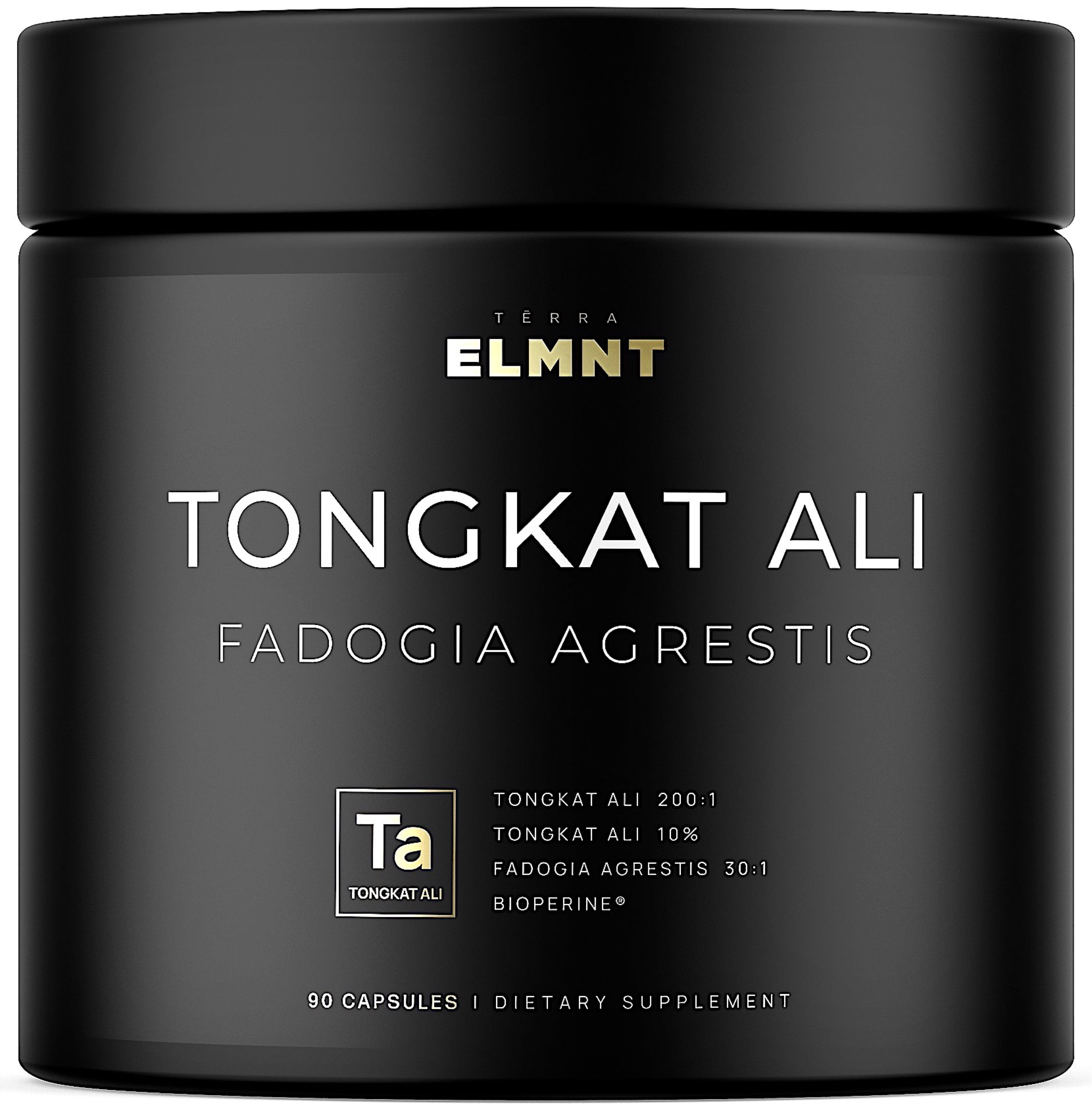 ELMNT 228,000mg 200x Strength Tongkat Ali for Men w. 30x Fadogia ...
