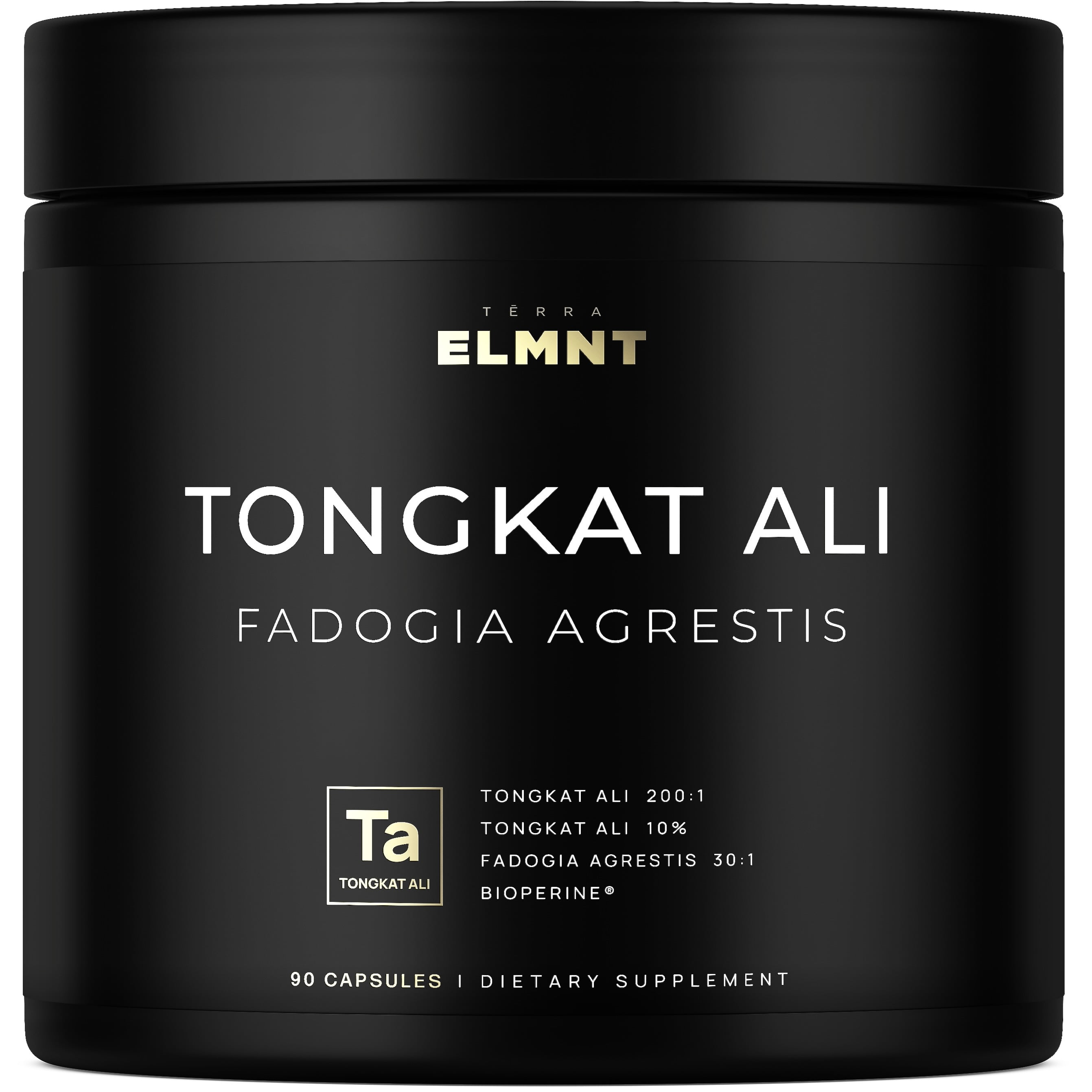 ELMNT 228,000mg Tongkat Ali & Fadogia Agrestis - Testosterone Complex ...
