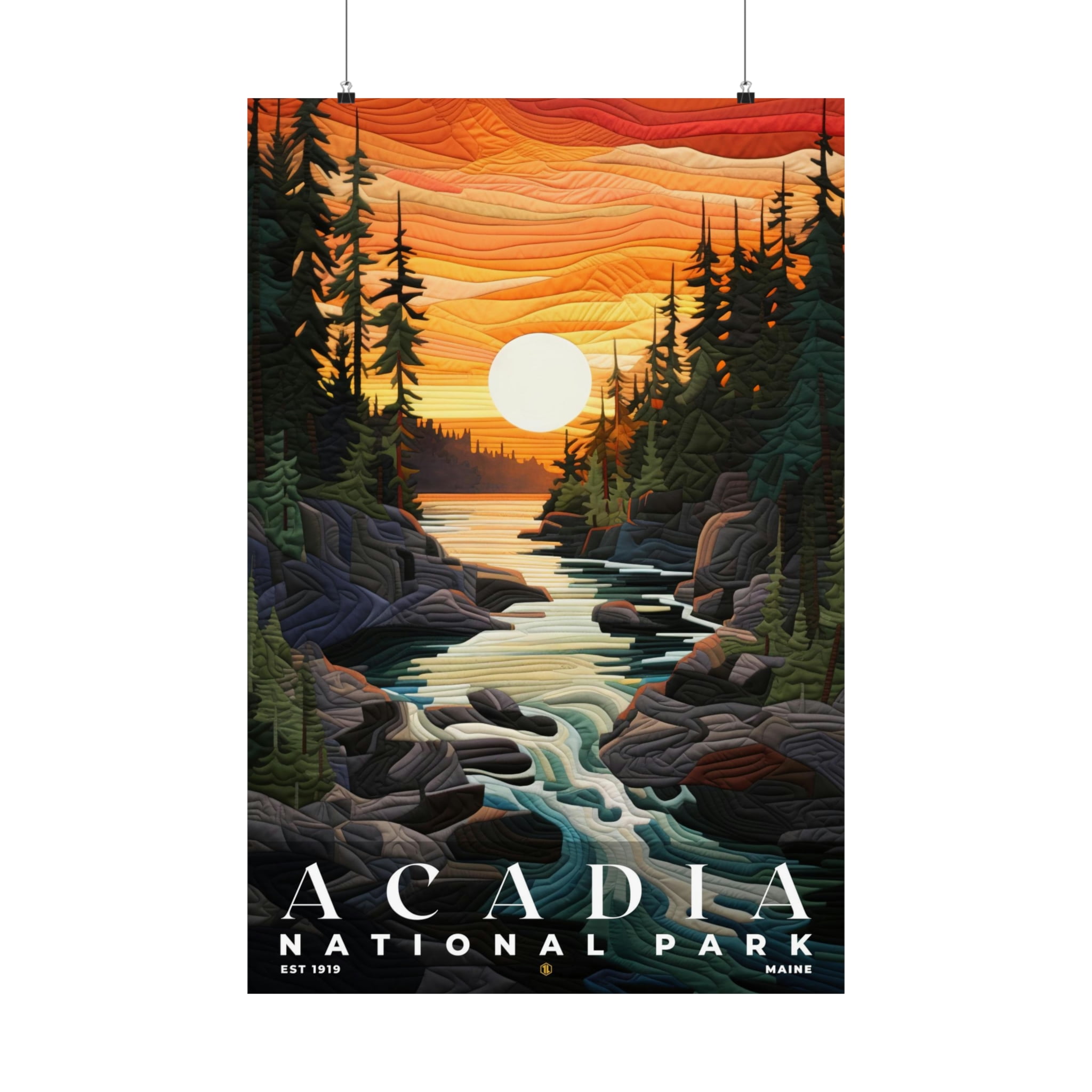 ELNEIT - Acadia National Park Poster, Unframed Matte Paper, S09 - Walmart.com