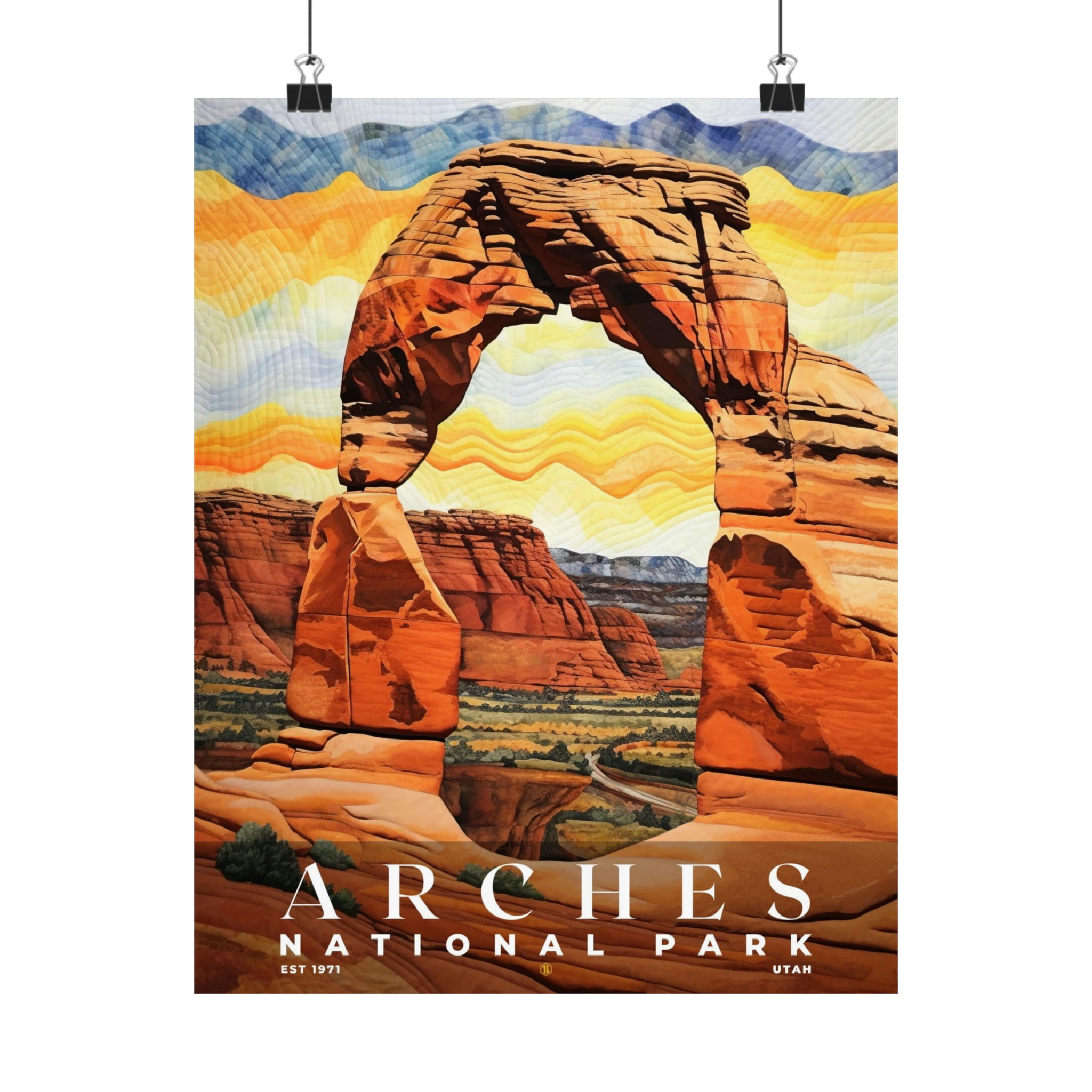 ELNEIT - Arches National Park Poster, Unframed Matte Paper, S09 - Walmart.com