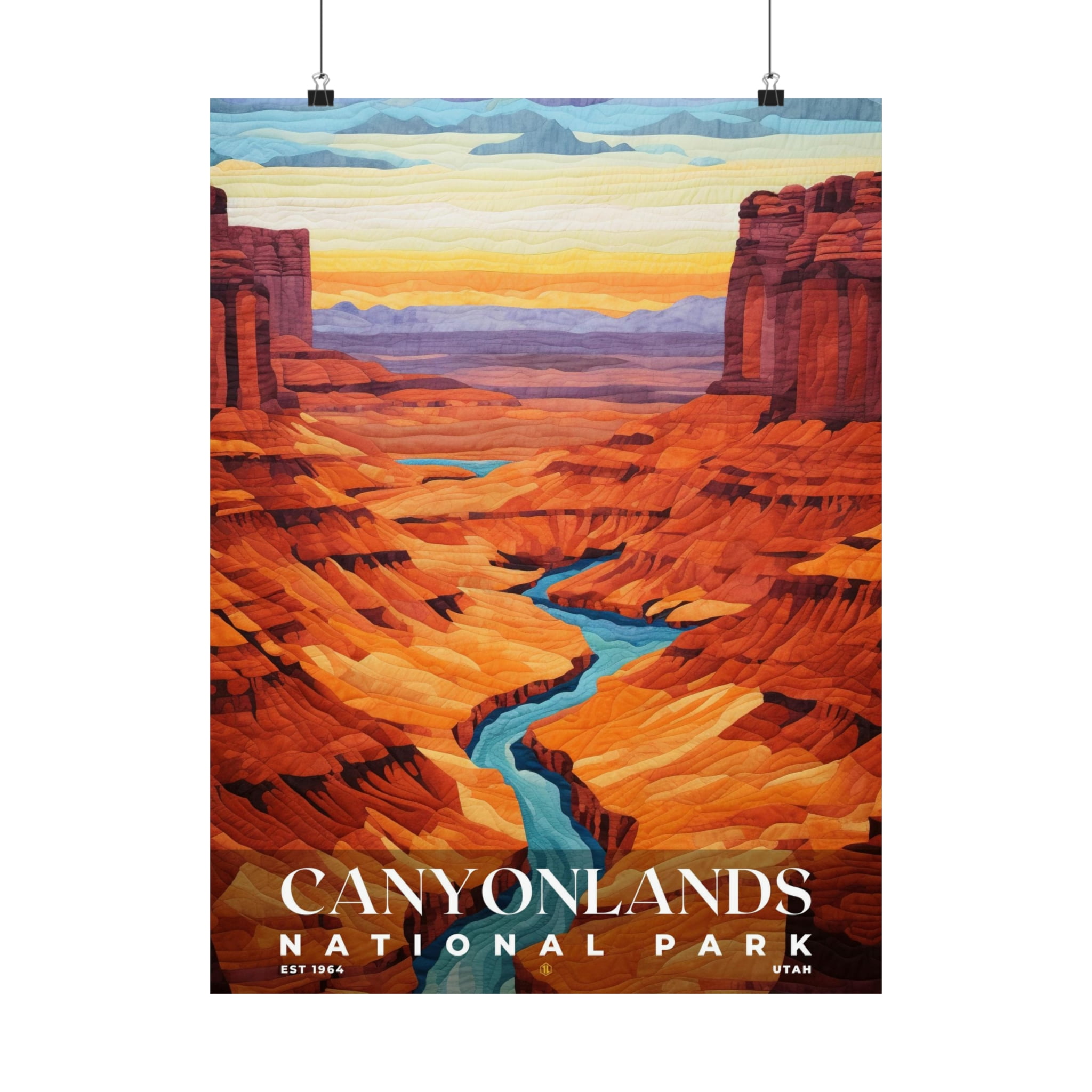 ELNEIT - Canyonlands National Park Poster, Unframed Matte Paper, S09 ...