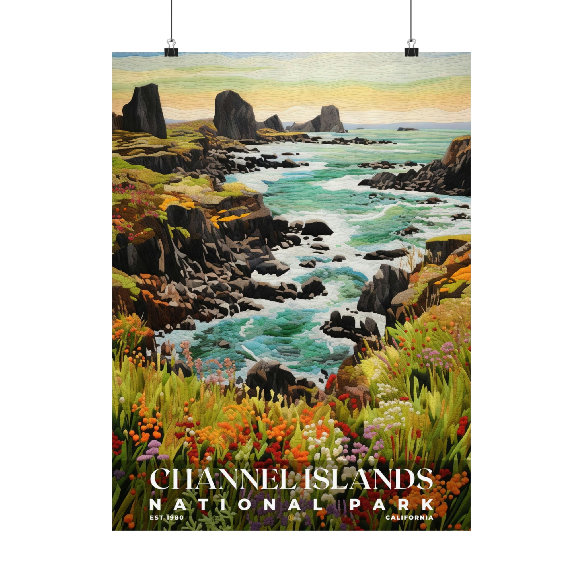 ELNEIT - Channel Islands National Park Poster, Unframed Matte Paper ...